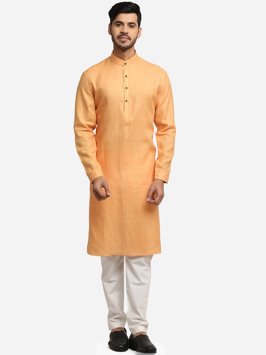 Buy Modi Kurta Men Orange Kurta - Kurtas for Men 13733864 | Myntra