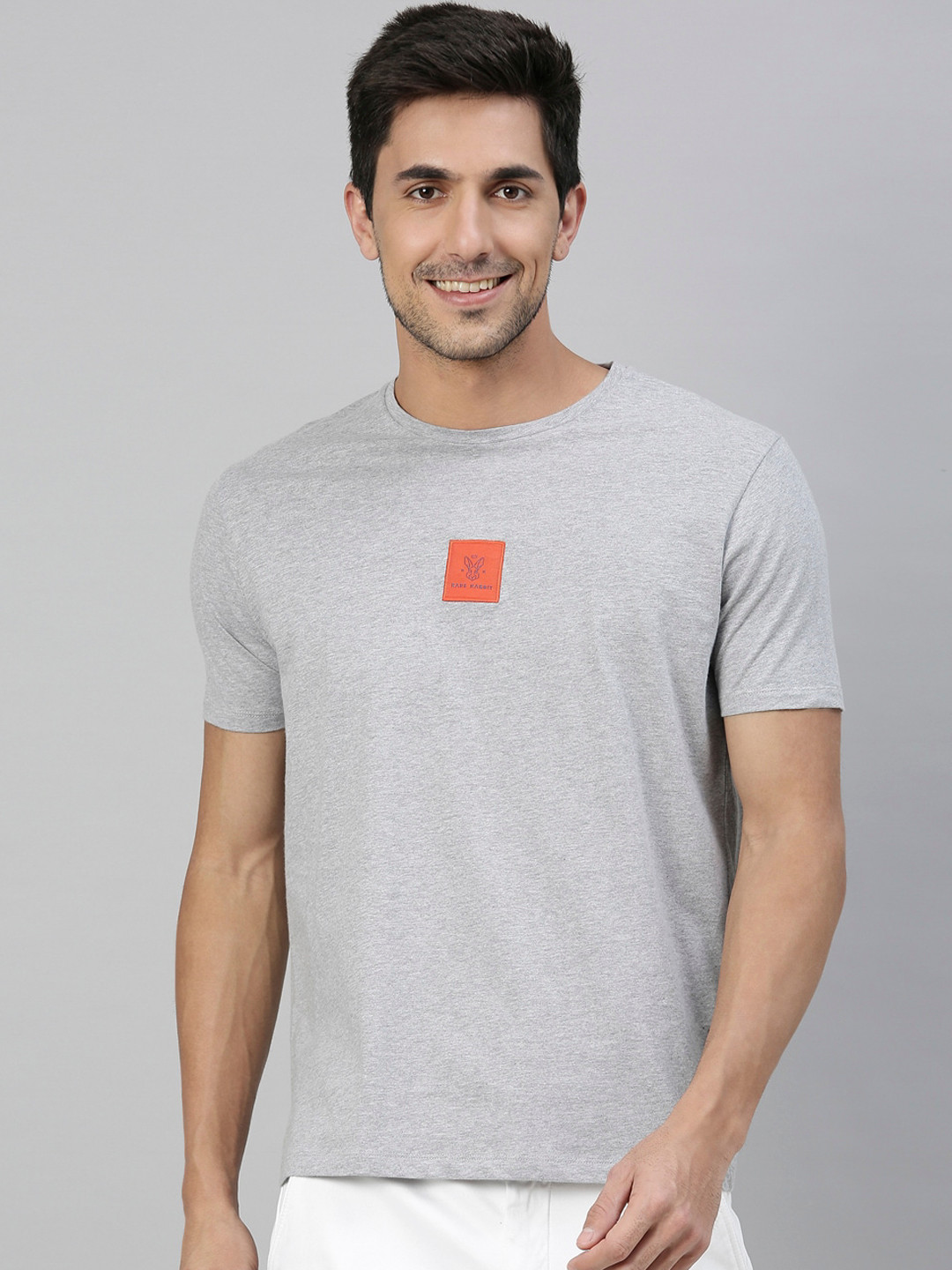 Buy RARE RABBIT Men Rings 4 Slim Fit Solid Polo Collar T Shirt ...