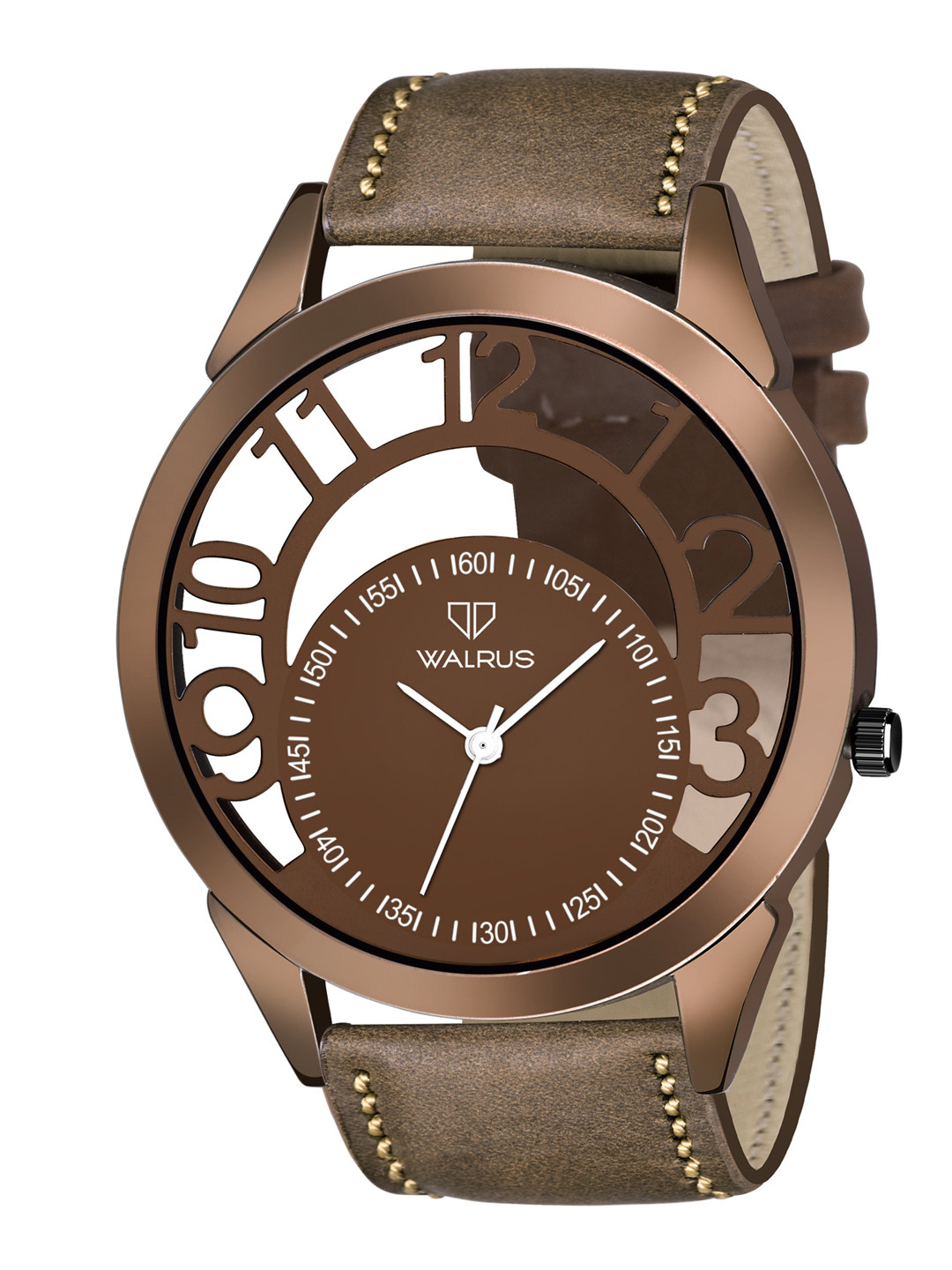 Buy Walrus Men Brown Analogue Watch - Watches for Men 13766634 | Myntra