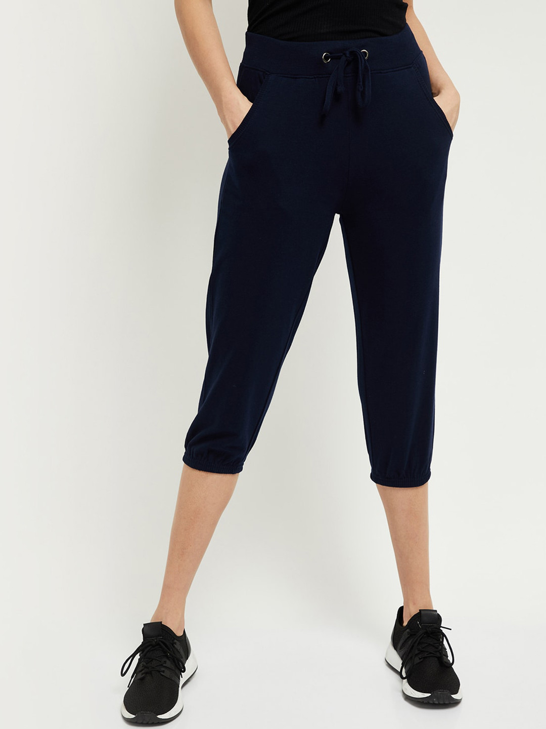 Buy Max Women Blue - Capris for Women 13774308 | Myntra
