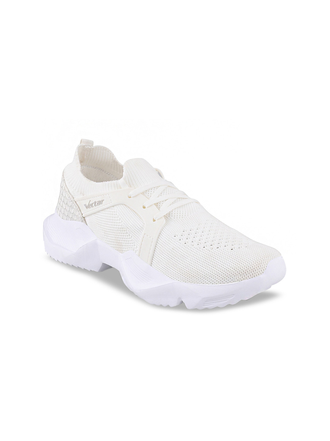 Buy Stelatoes Women White Woven Design Sneakers - Casual Shoes for ...