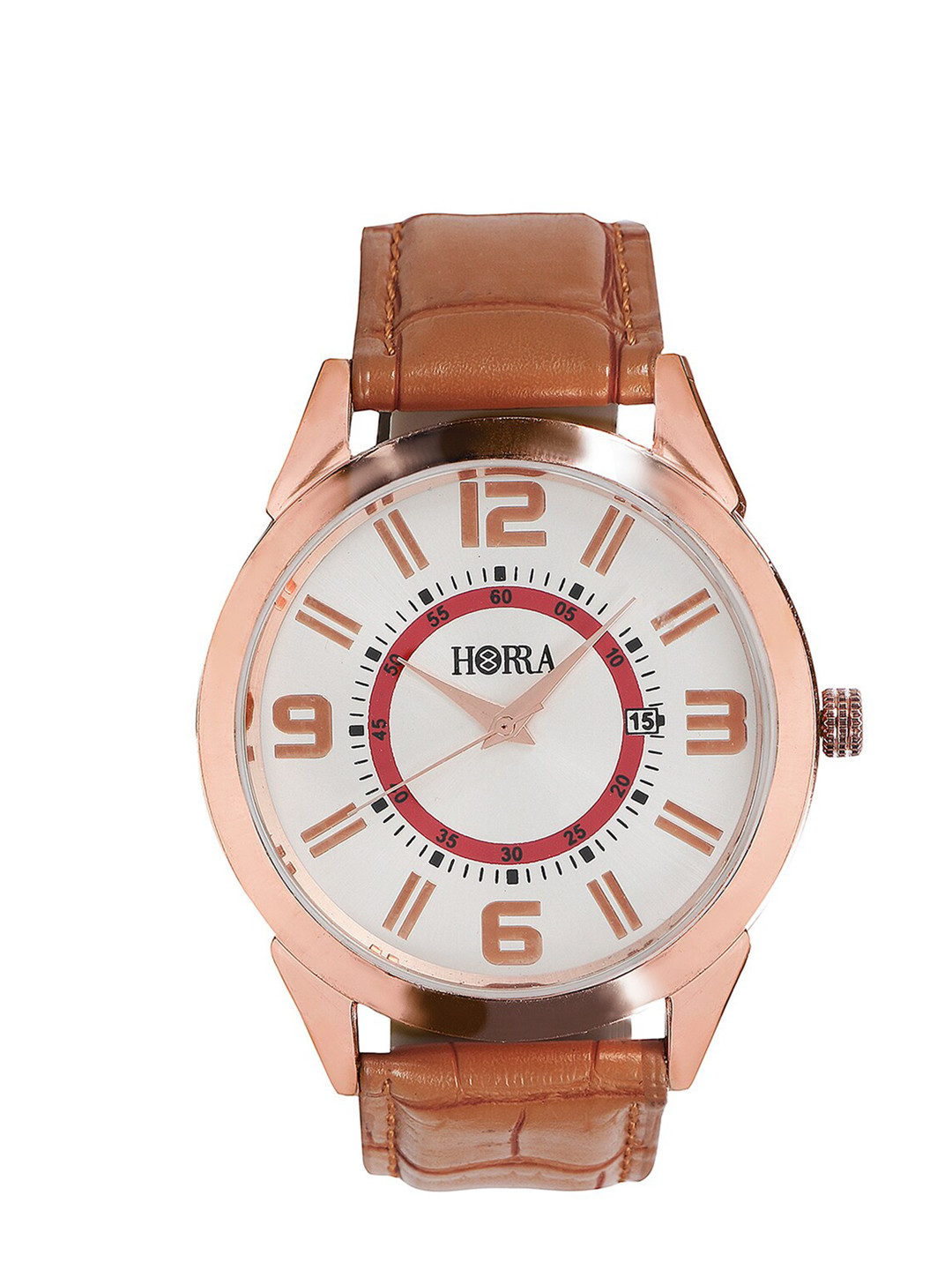 Buy HORRA Men Silver Toned Analogue Watch AGP05SR3MSVO - Watches for ...