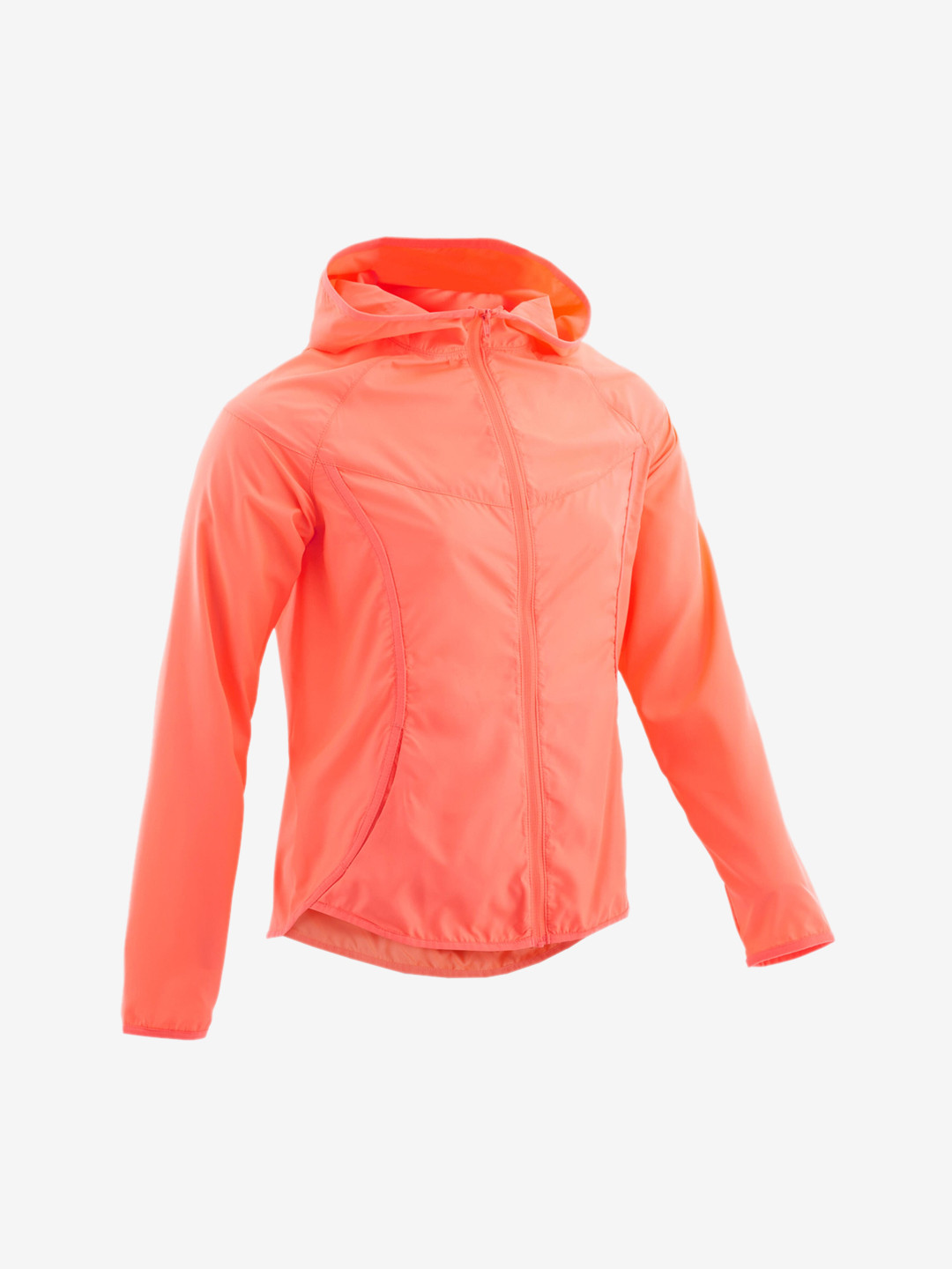 Buy Domyos By Decathlon Girls Coral Pink Solid Ultra Light Compact ...