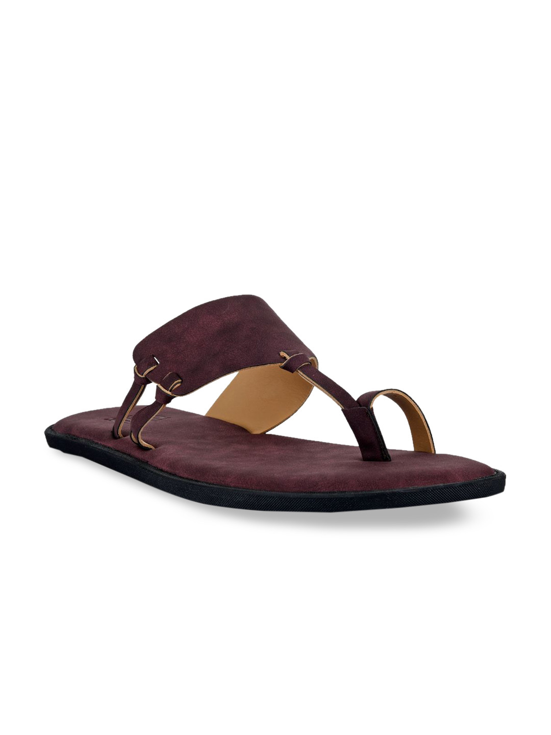 Buy SKO Men Maroon Sandals - Sandals for Men 13981840 | Myntra