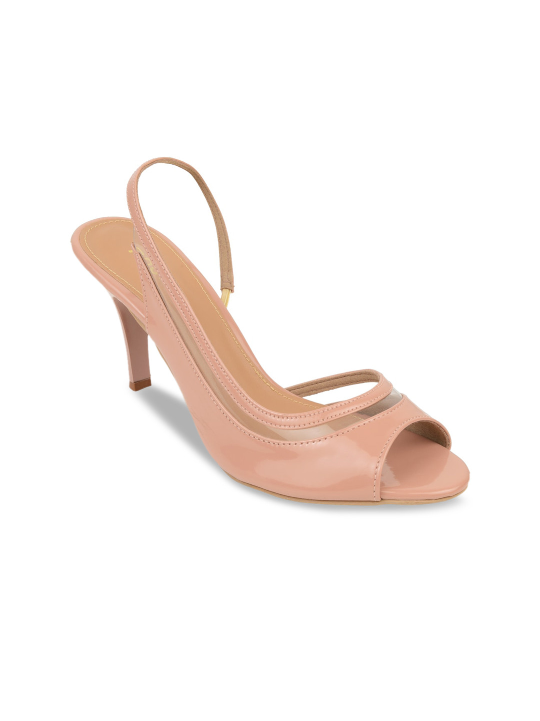 Buy Rocia Women Pink Solid Peep Toes - Heels for Women 14063744 | Myntra