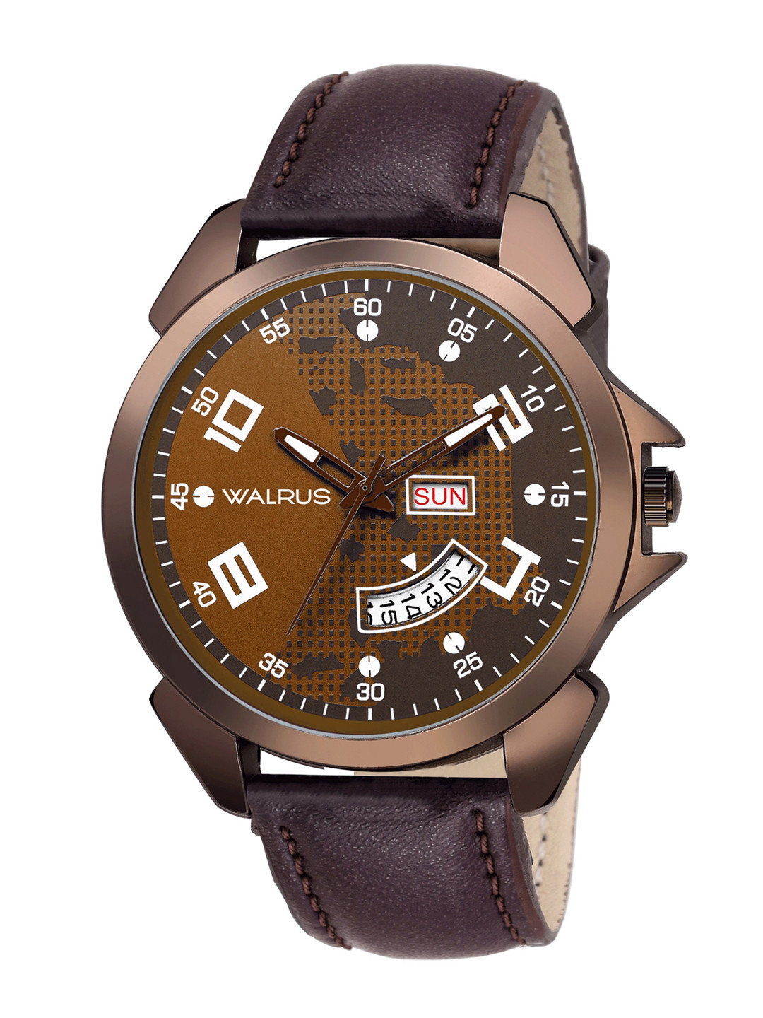 Buy Walrus Men Brown Analogue Watch - Watches for Men 14104366 | Myntra