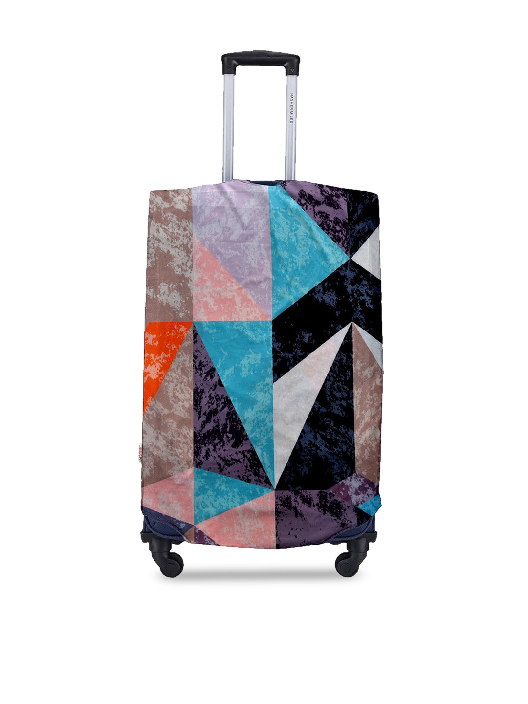 Buy Cortina Multicoloured Printed Protective Large Trolley Bag Cover ...