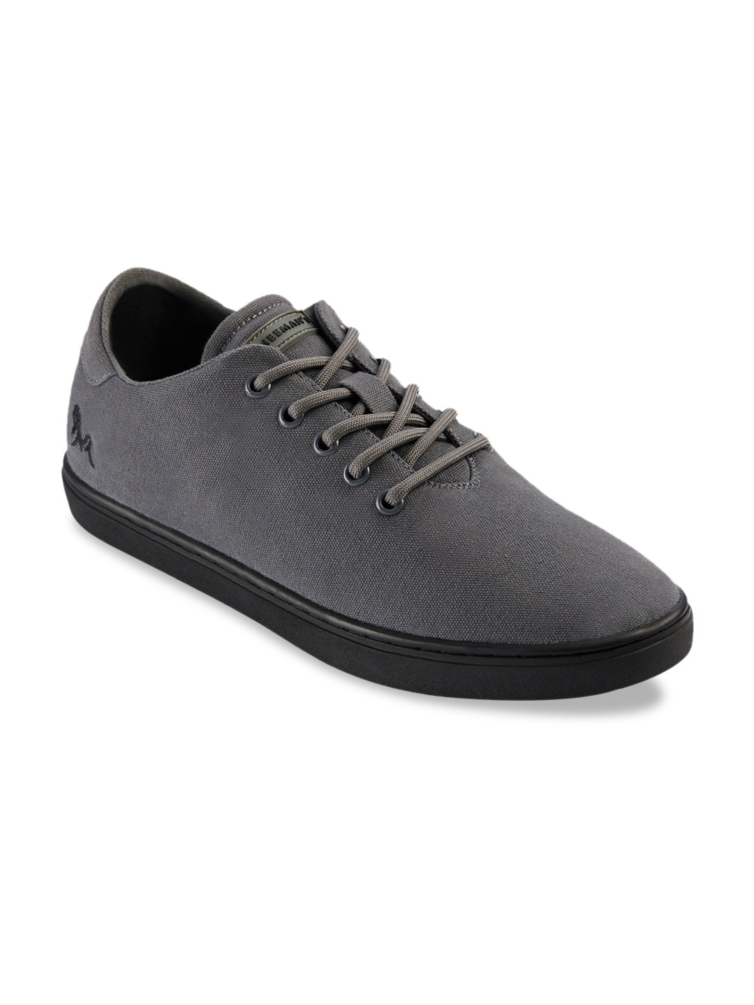 Buy NEEMANS Unisex Grey Cotton Classic Sneakers - Casual Shoes for ...