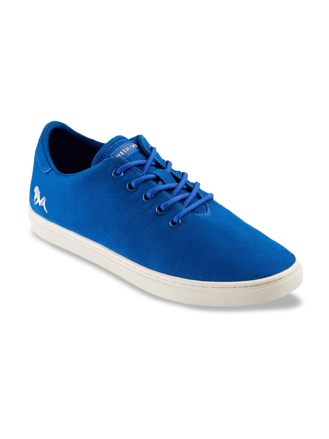 Buy NEEMANS Unisex Classic Blue Cotton Classic Sneakers - Casual Shoes ...