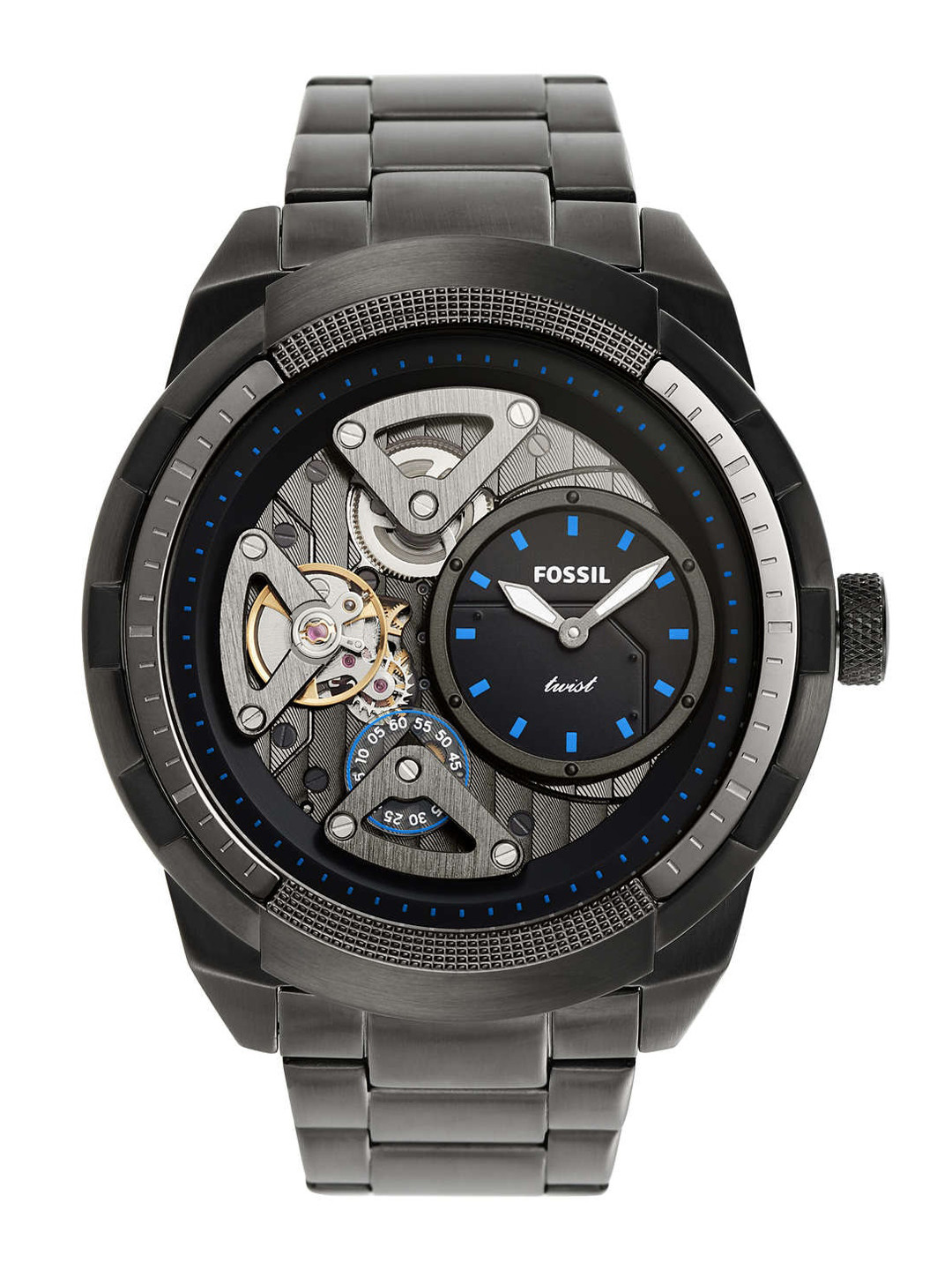 Buy Fossil Men Charcoal Grey Analogue Watch ME1171 - Watches for Men ...