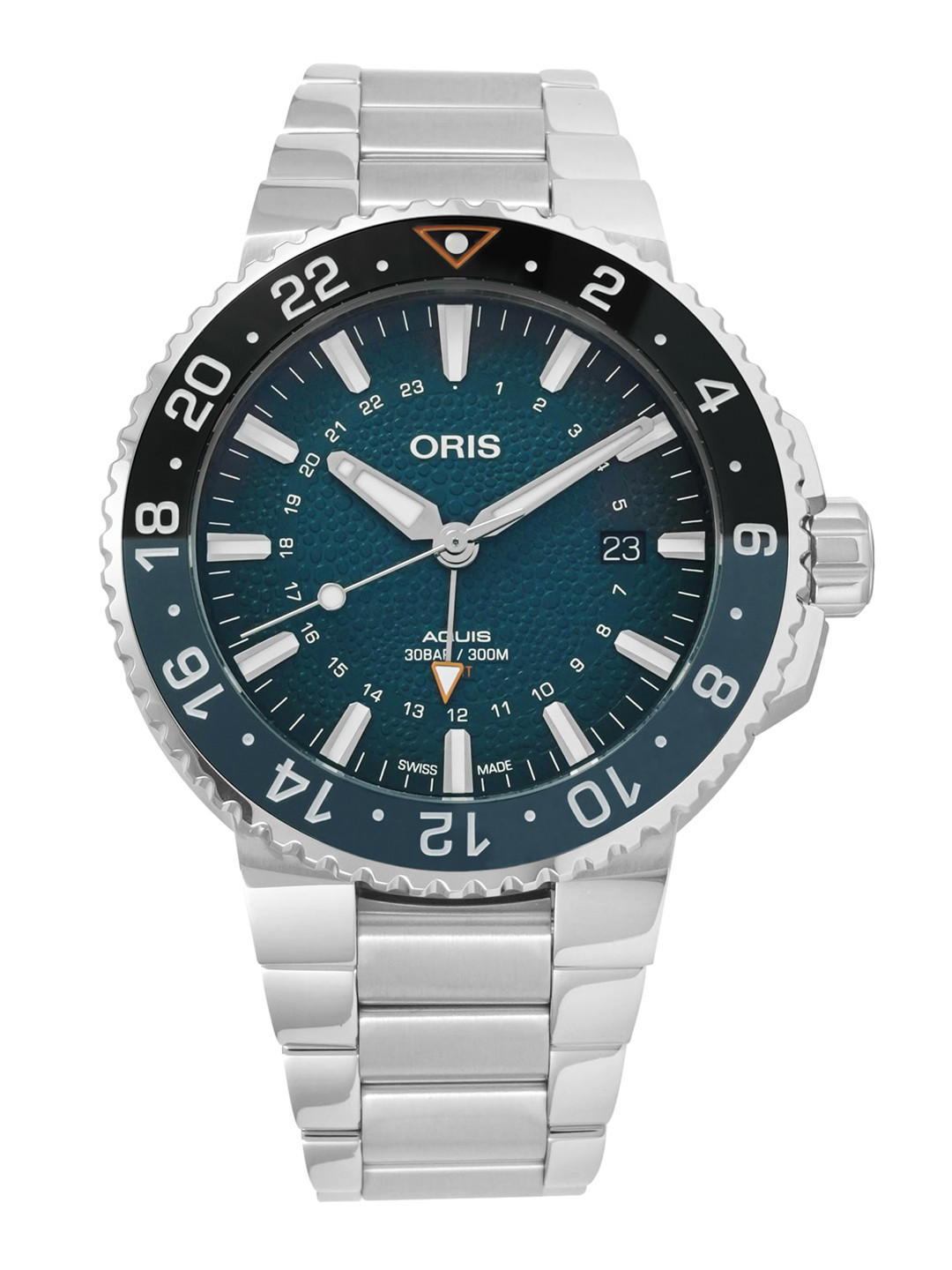 Buy Oris Men Blue Analogue Watch 01 798 7754 4175 SET - Watches for Men ...