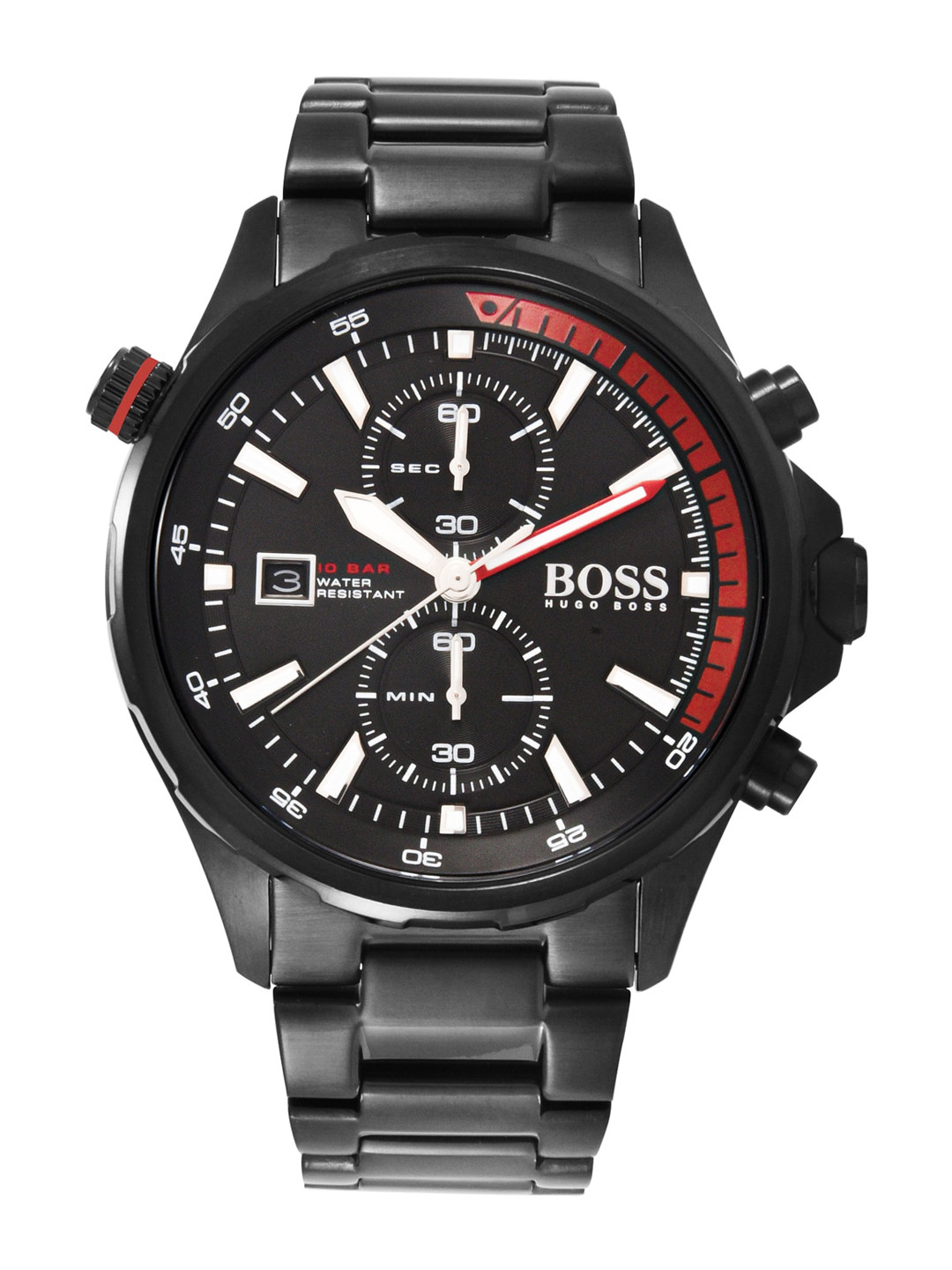 Buy Hugo Boss Men Black Analogue Watch 1513825 - Watches for Men ...