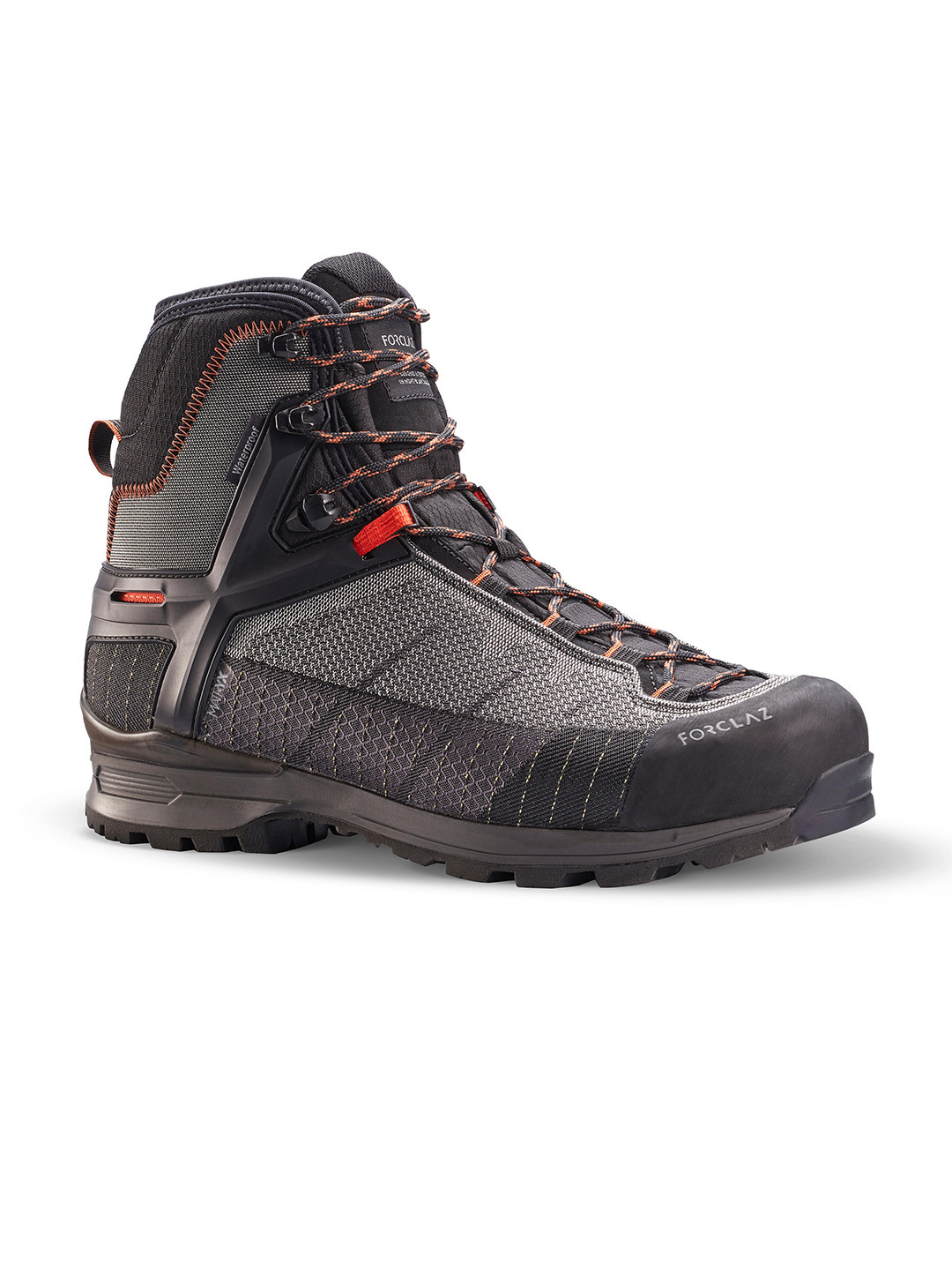 Buy FORCLAZ By Decathlon Men Grey TREKKING 500 Matryx Waterproof Mid ...