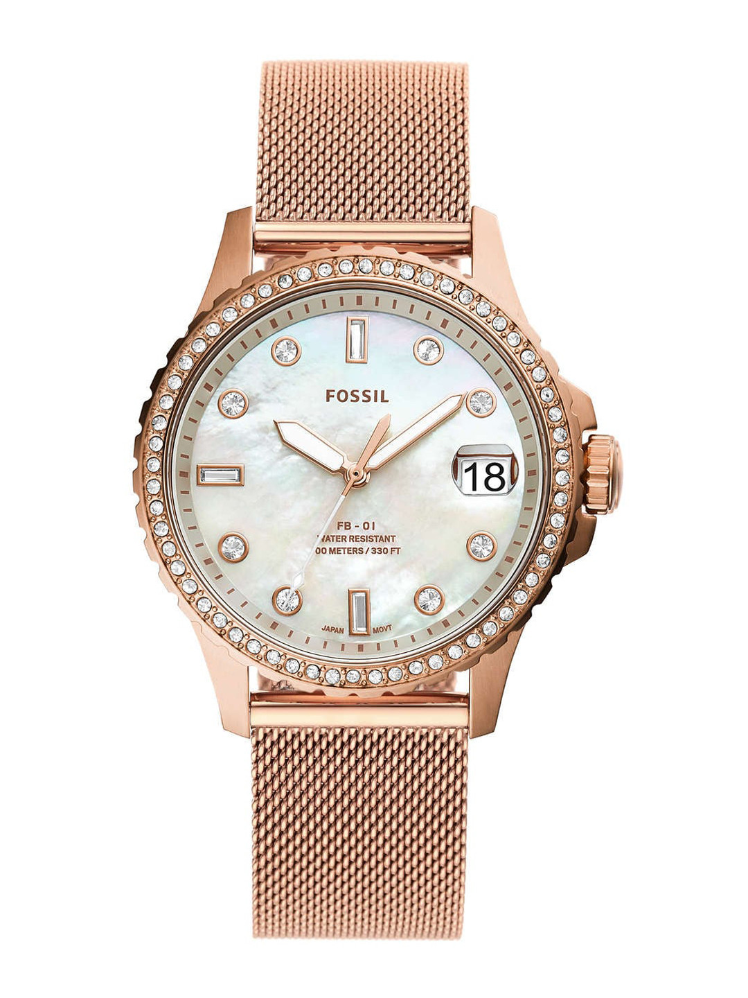 Buy Fossil Women Rose Gold Analogue Watch ES4999 - Watches for Women ...