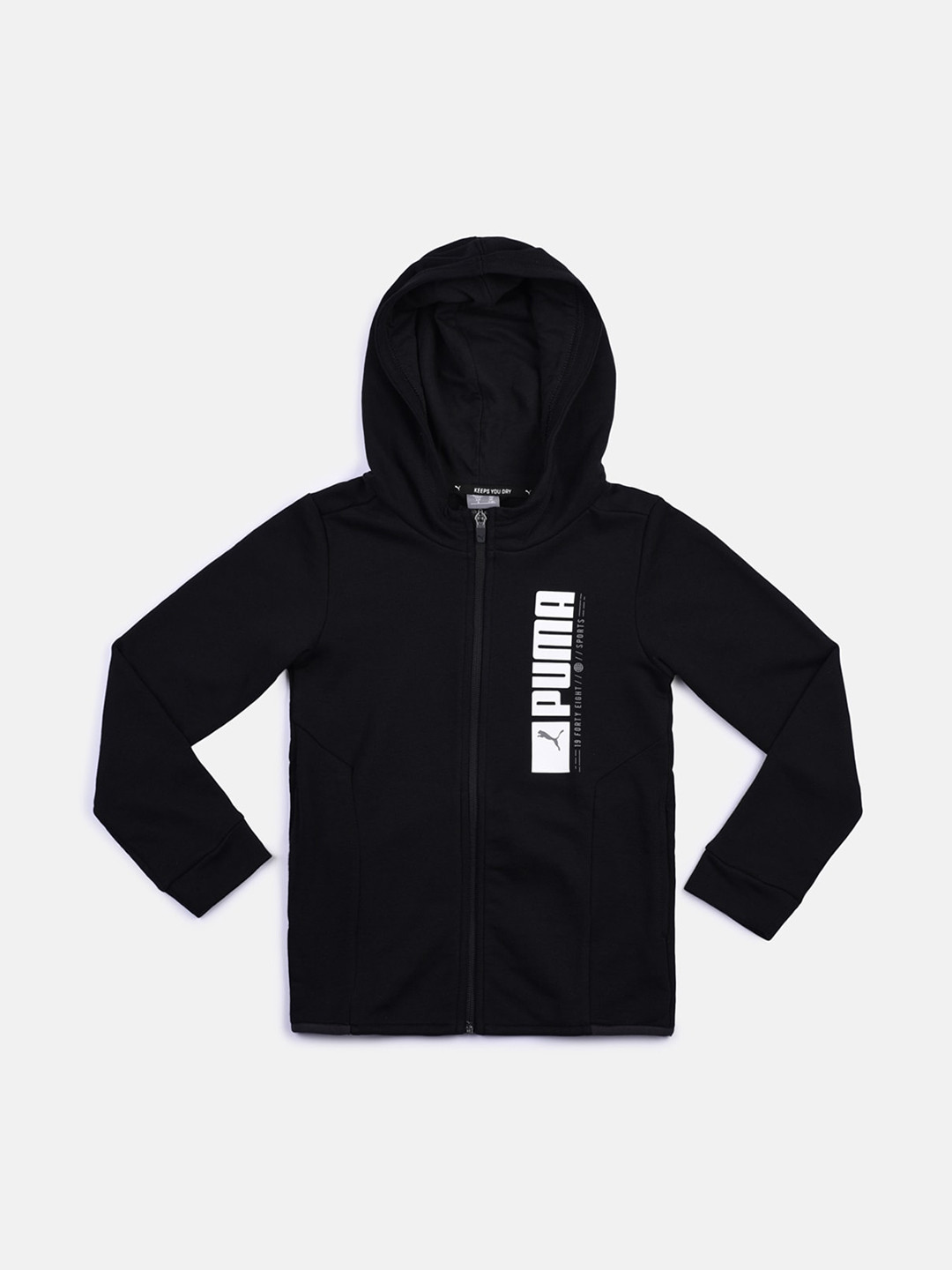 Buy Puma Boys Black Sporty Jacket - Jackets for Boys 14391508 | Myntra