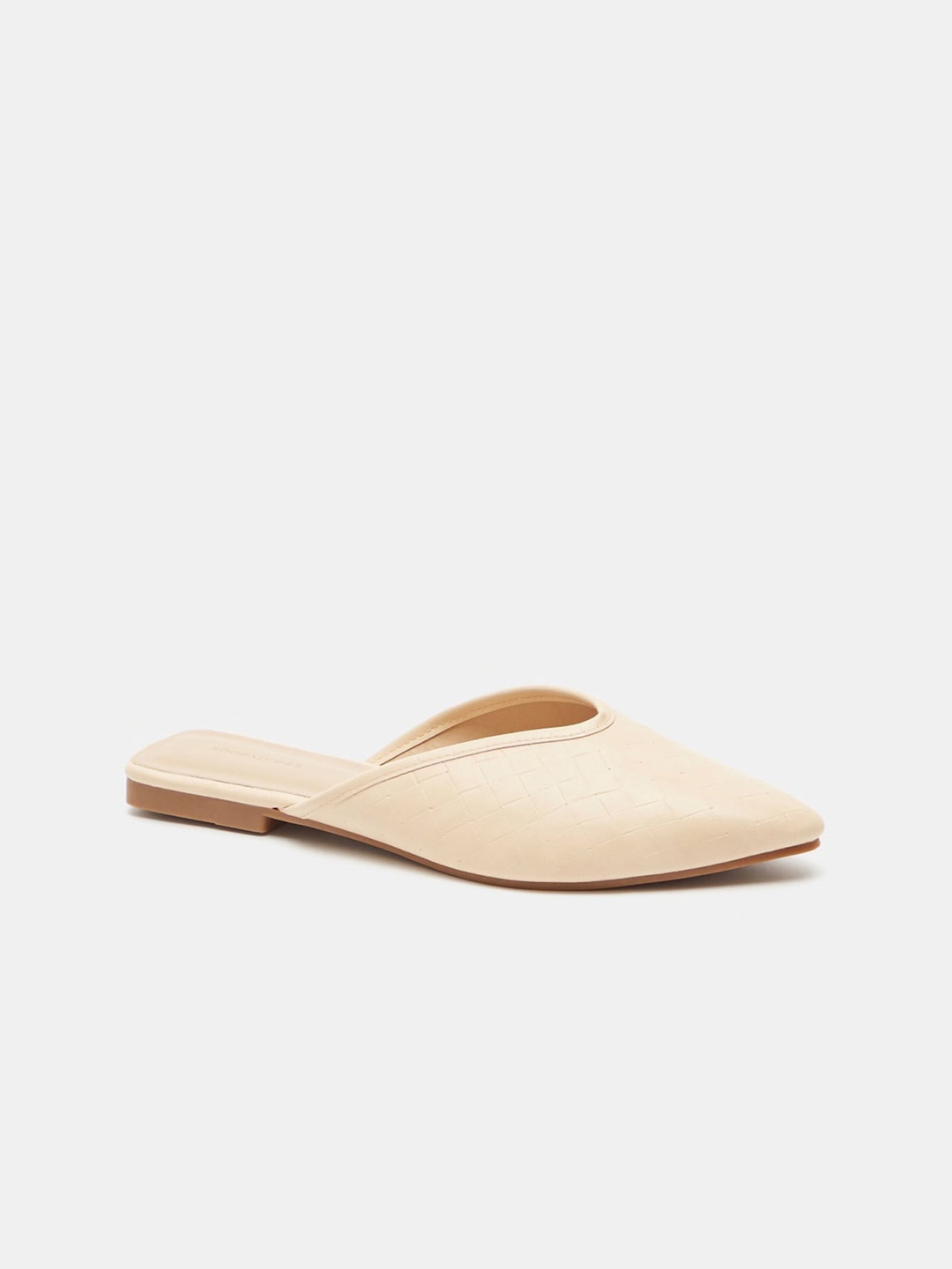 Buy Shoexpress Women Beige PU Mules - Casual Shoes for Women 14412808 ...