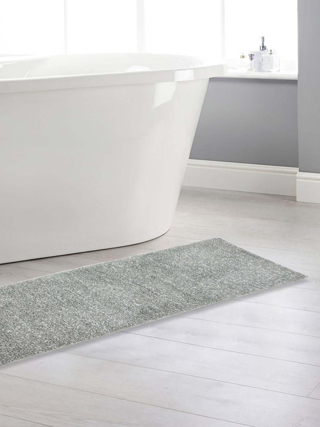 Buy Home Centre Grey Textured Bath Rug - Bath Rugs for Unisex 14418862 ...