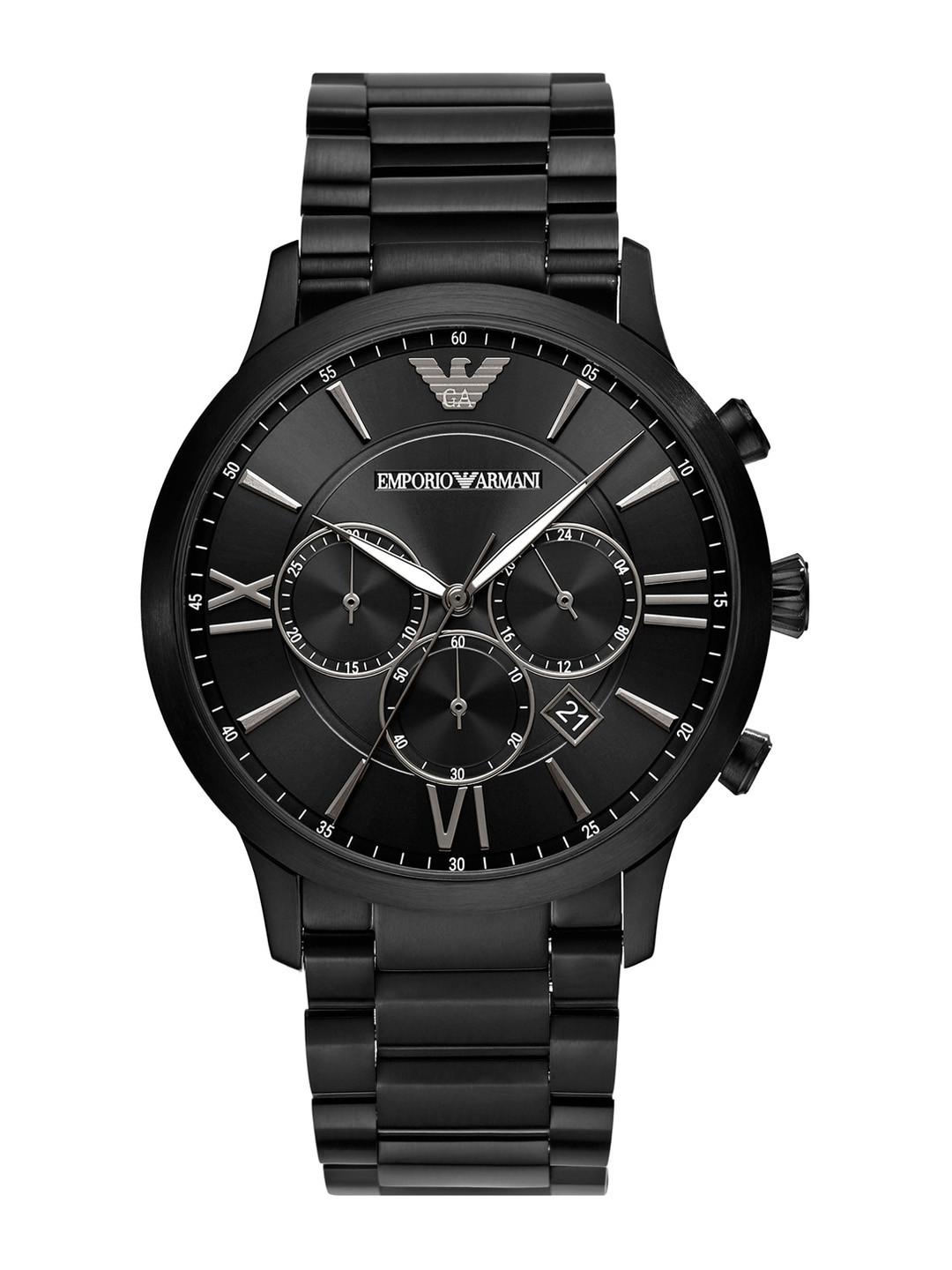 Buy Emporio Armani Men Black Analogue Watch AR11349 - Watches for Men ...