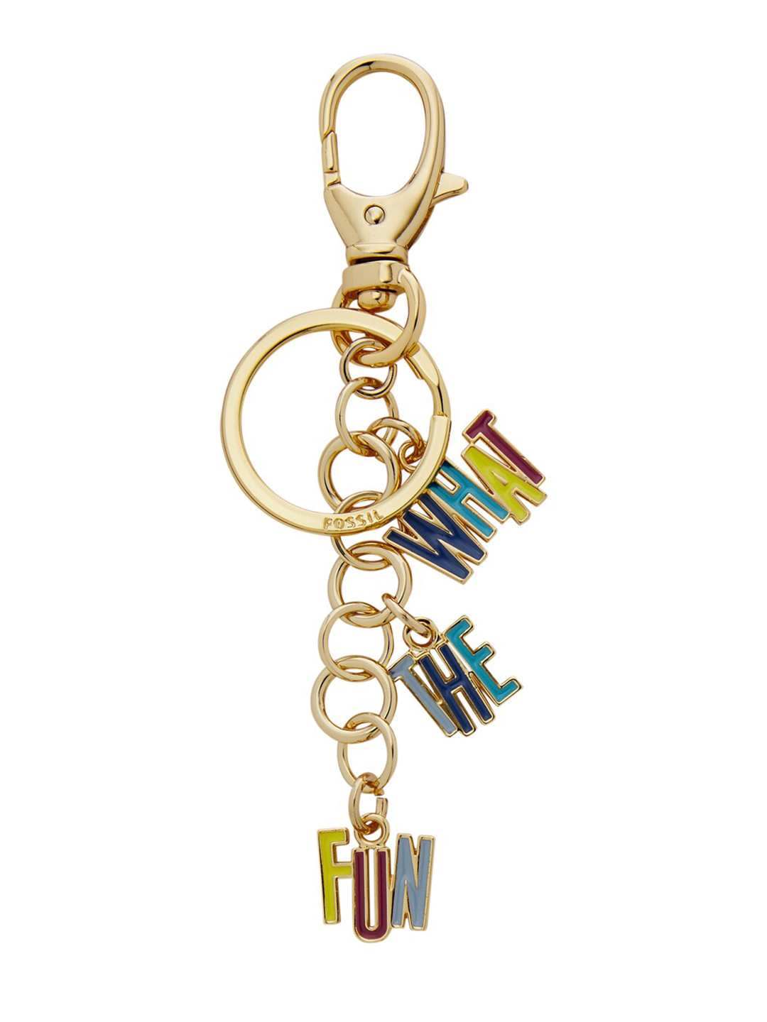 Buy Fossil Gold Toned Keychain - Key Chain for Women 14504668 | Myntra