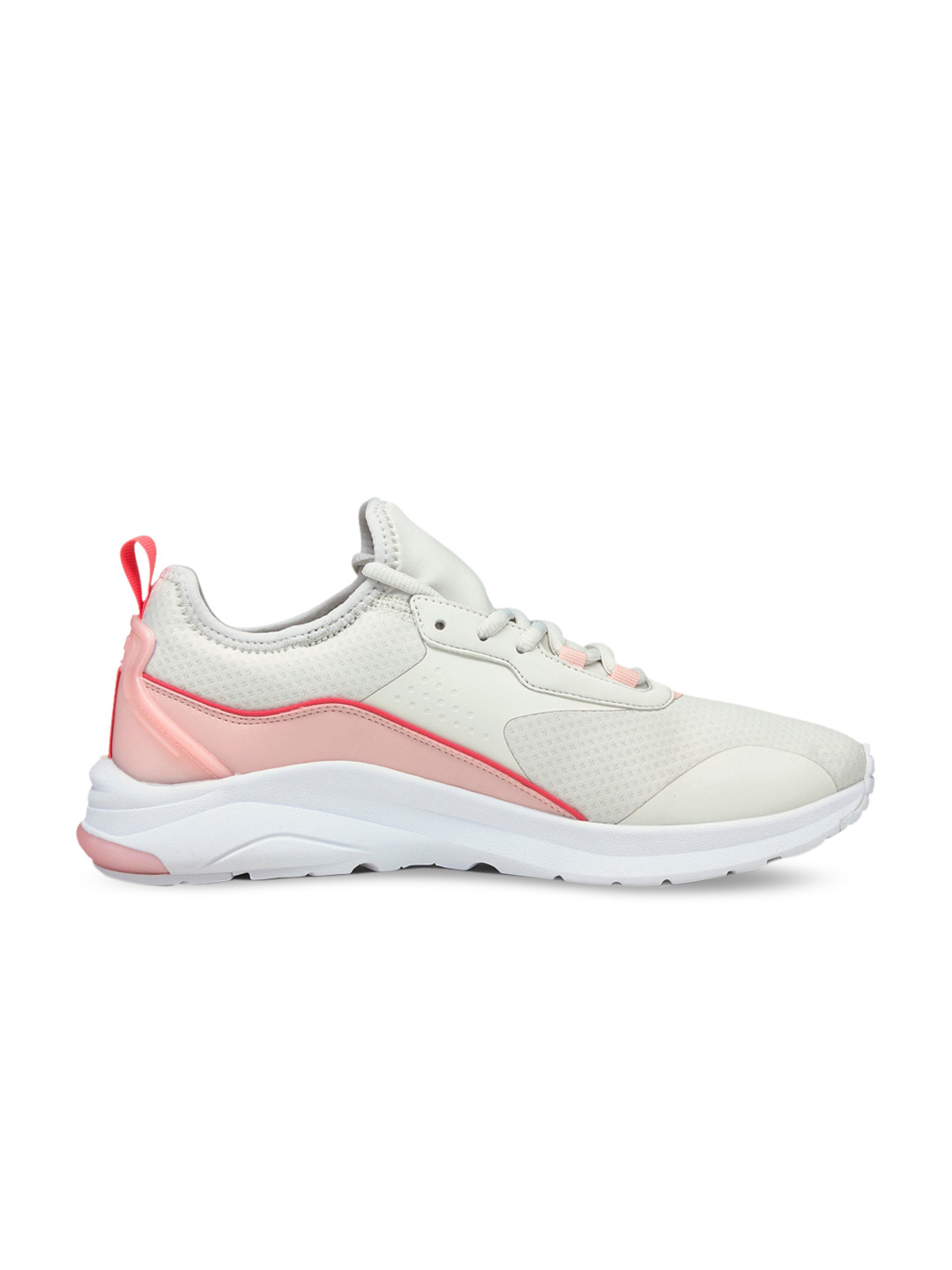 Buy Puma Unisex Off White & Coral Electron E Pro Shoes - Casual Shoes ...