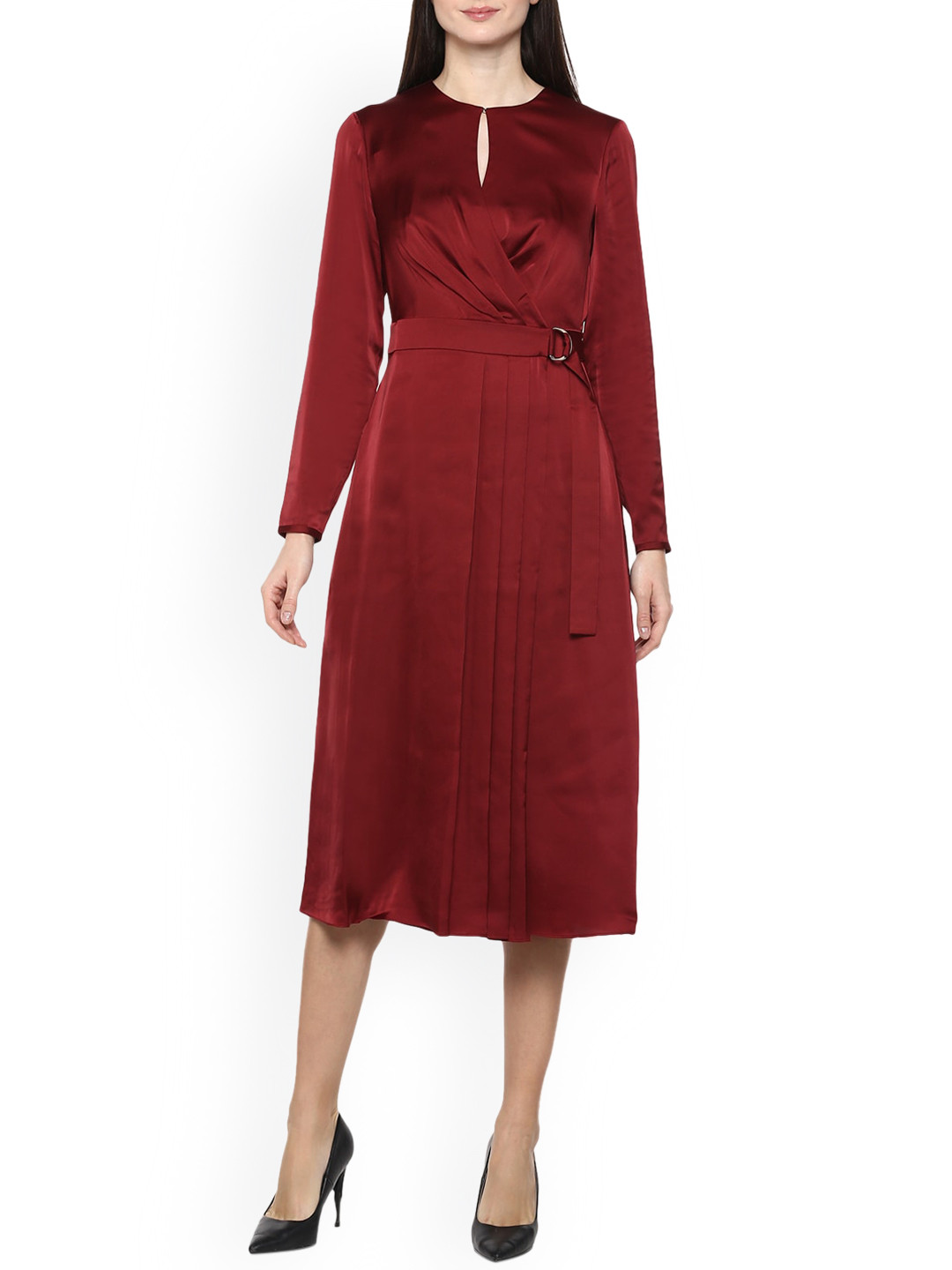 Buy Ted Baker Red Maxi Dress - Dresses for Women 14541442 | Myntra