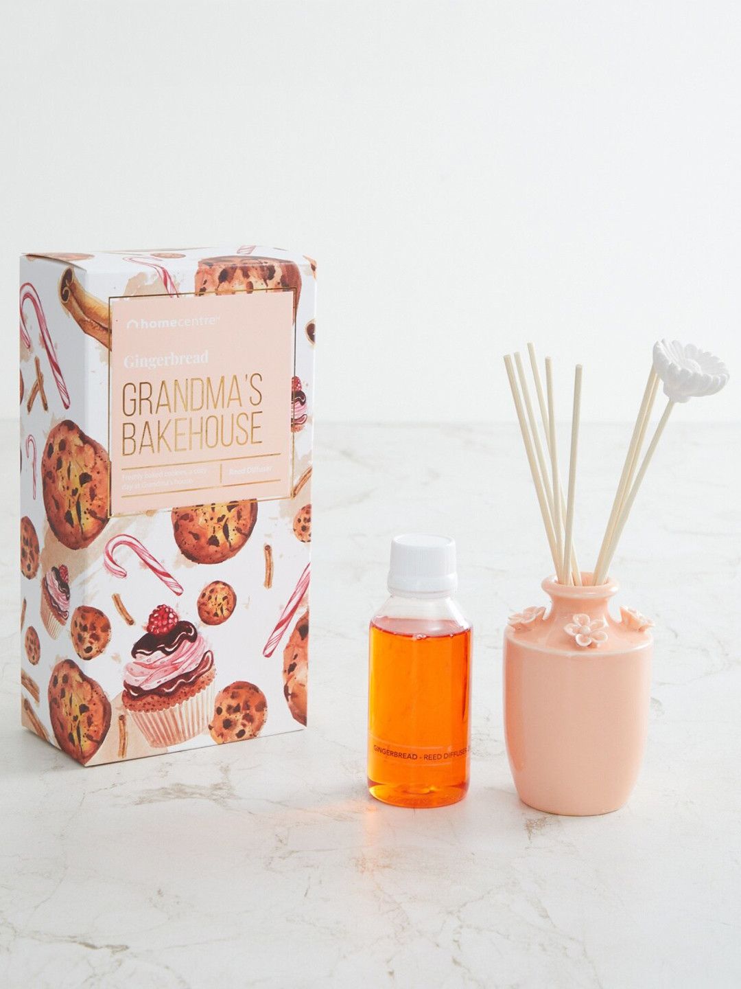 Buy Homecentre Peach Coloured Redolance Grandmas Bakehouse Gingerbread ...