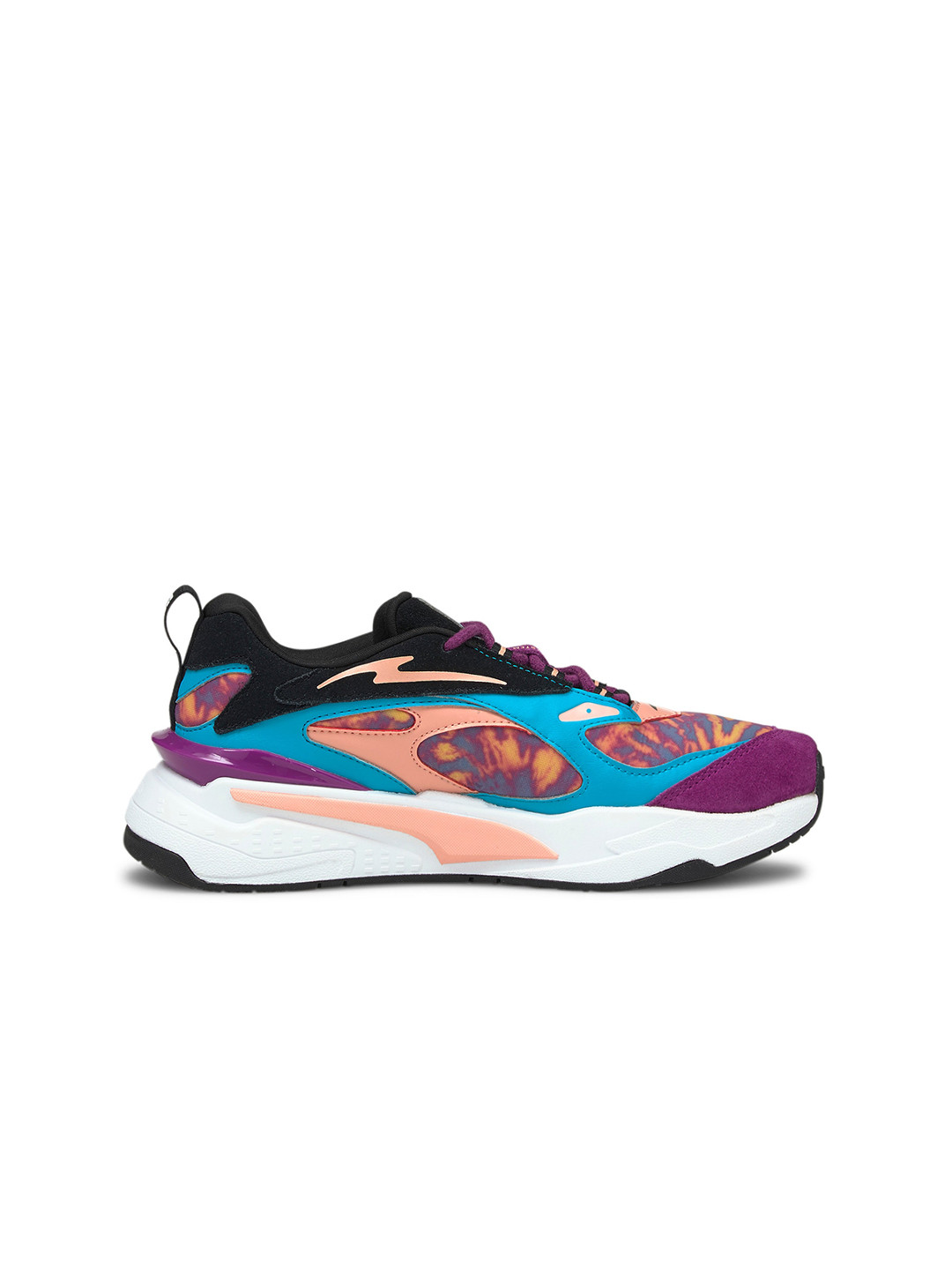Buy Puma Women Blue & Purple Printed Sneakers - Casual Shoes for Women ...