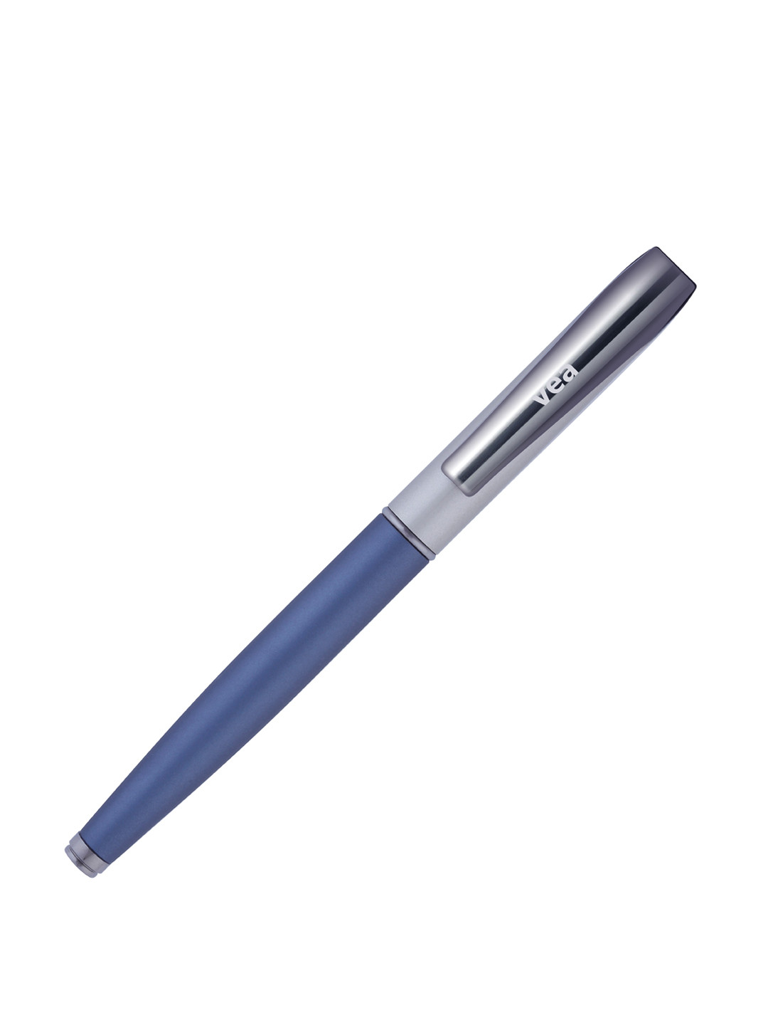 Buy VEA Unisex Grey & Blue Solid Matt High Resolution Rollerball Pen ...