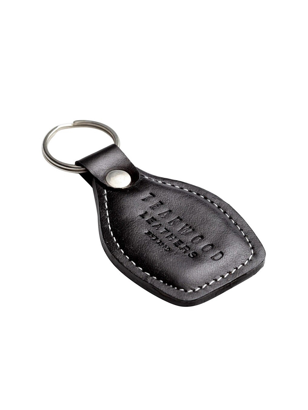 Buy Teakwood Leathers Adult Black Genuine Leather Key Chain - Key Chain ...