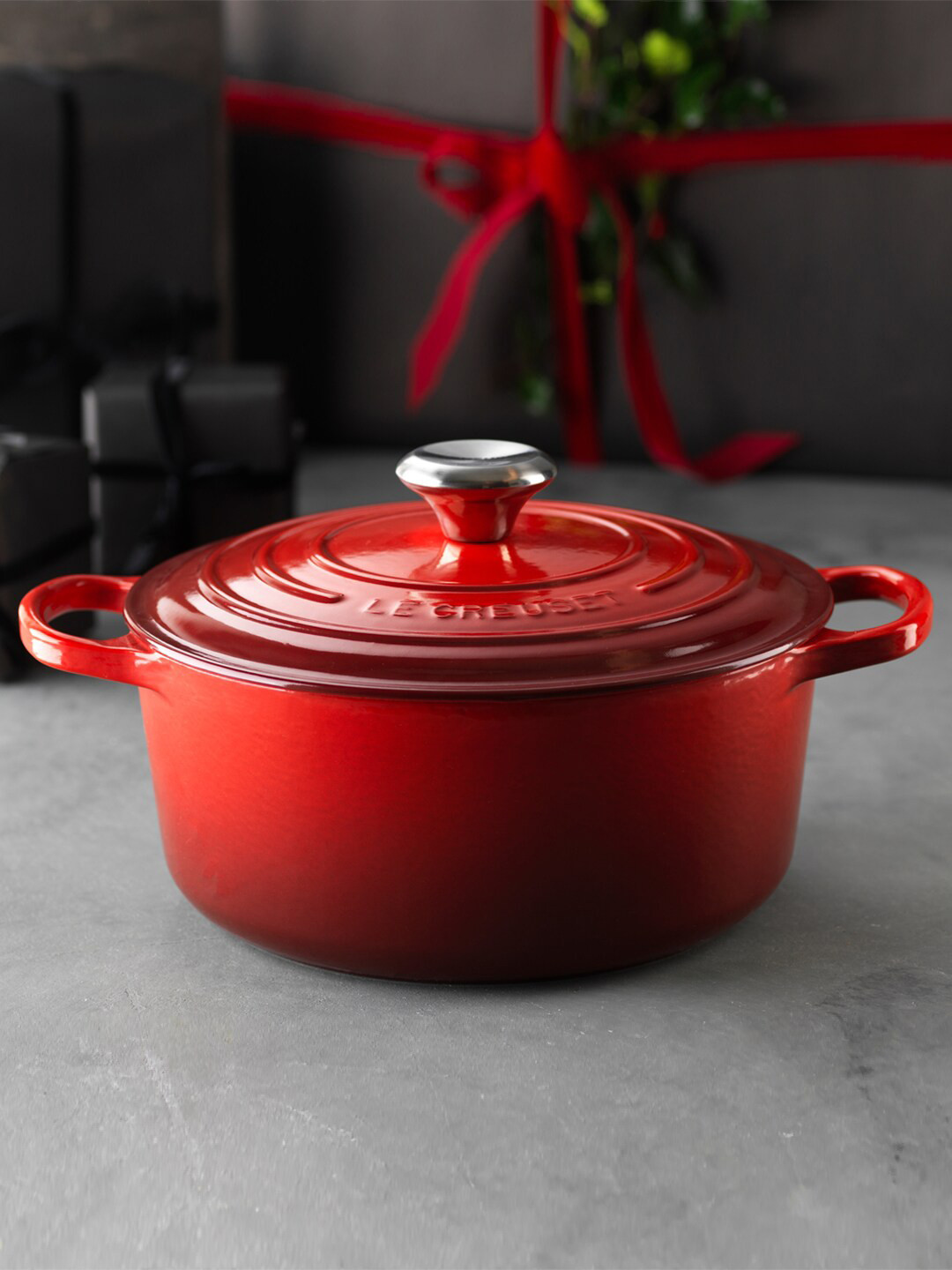 Buy LE CREUSET Red Signature Casserole 28 Cm - Cooking Pot for Unisex ...