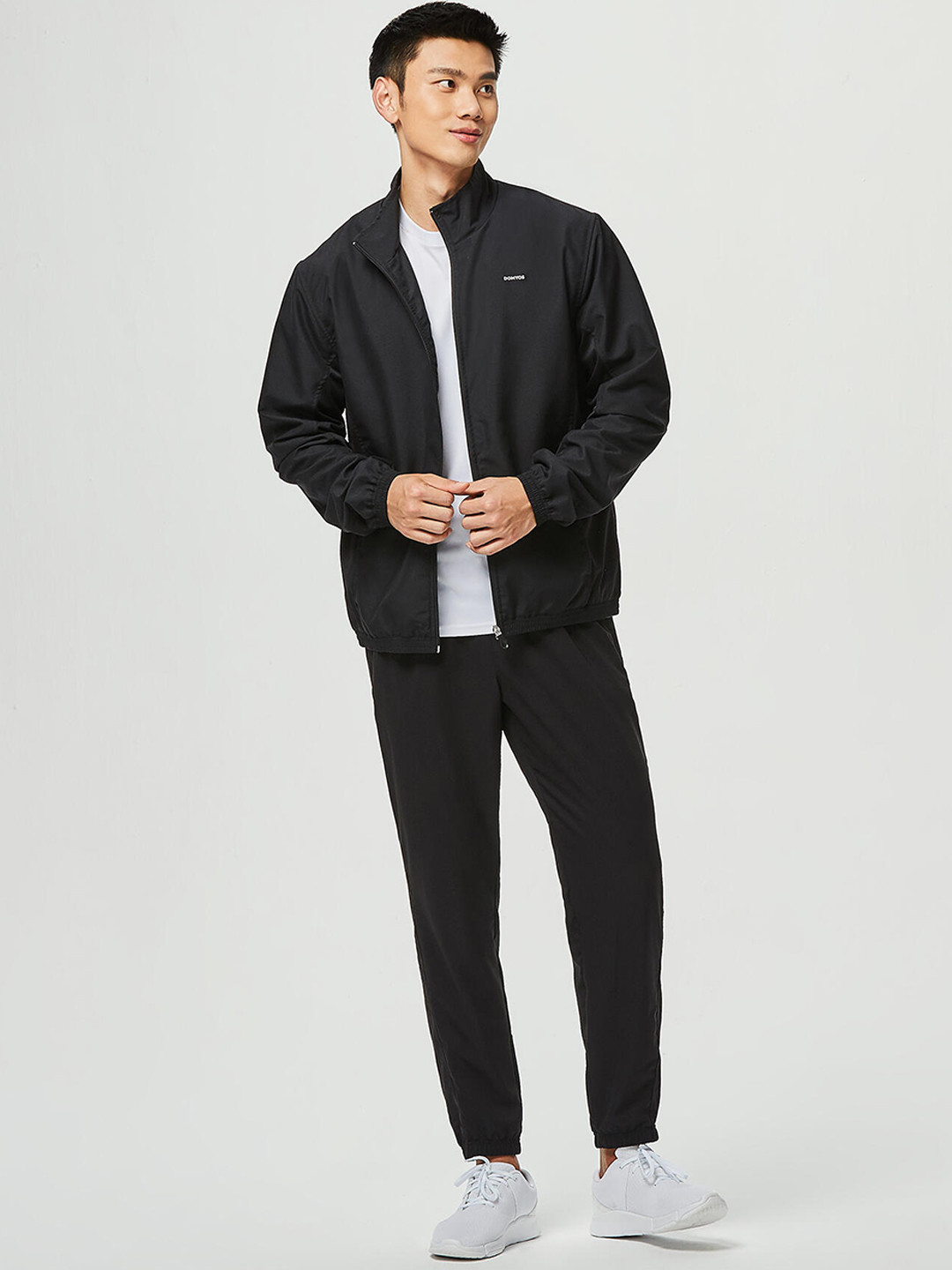 Buy Domyos By Decathlon Men Black Lightweight Training Or Gym Sporty ...