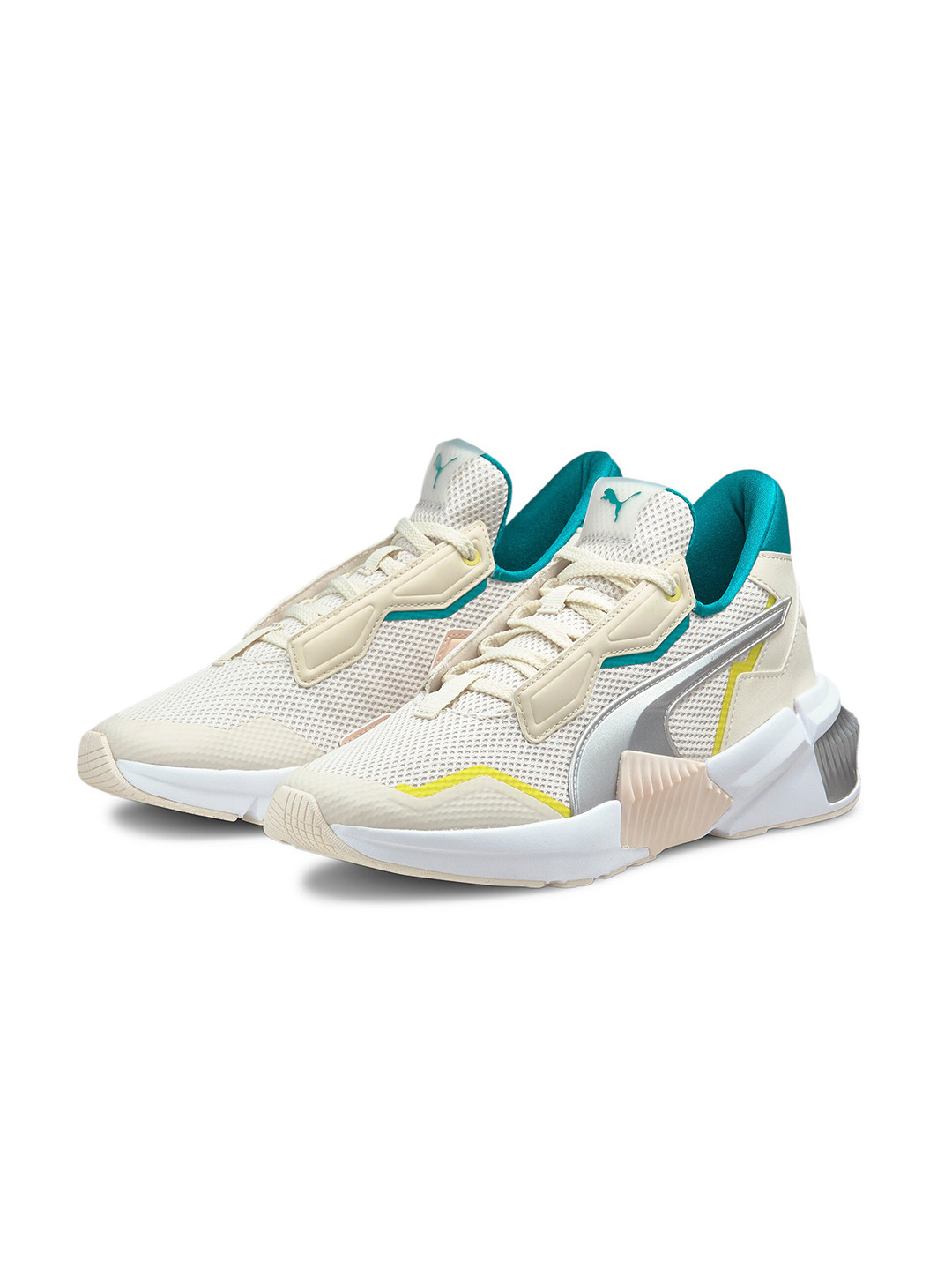 Buy Puma Women Cream Coloured Woven Design Provoke XT Ocean Queen ...