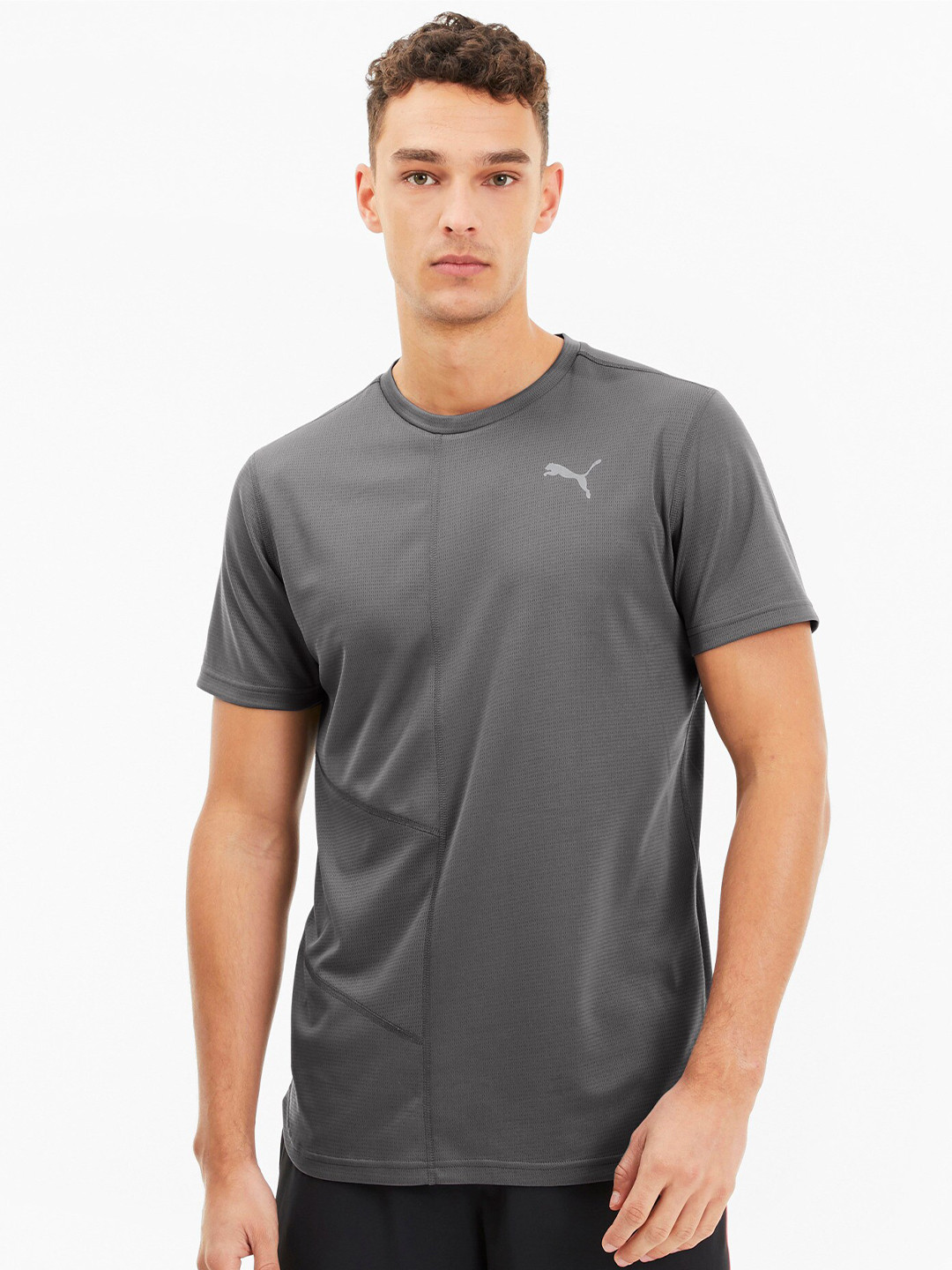 Buy Puma Men Grey T Shirt - Tshirts for Men 14785766 | Myntra