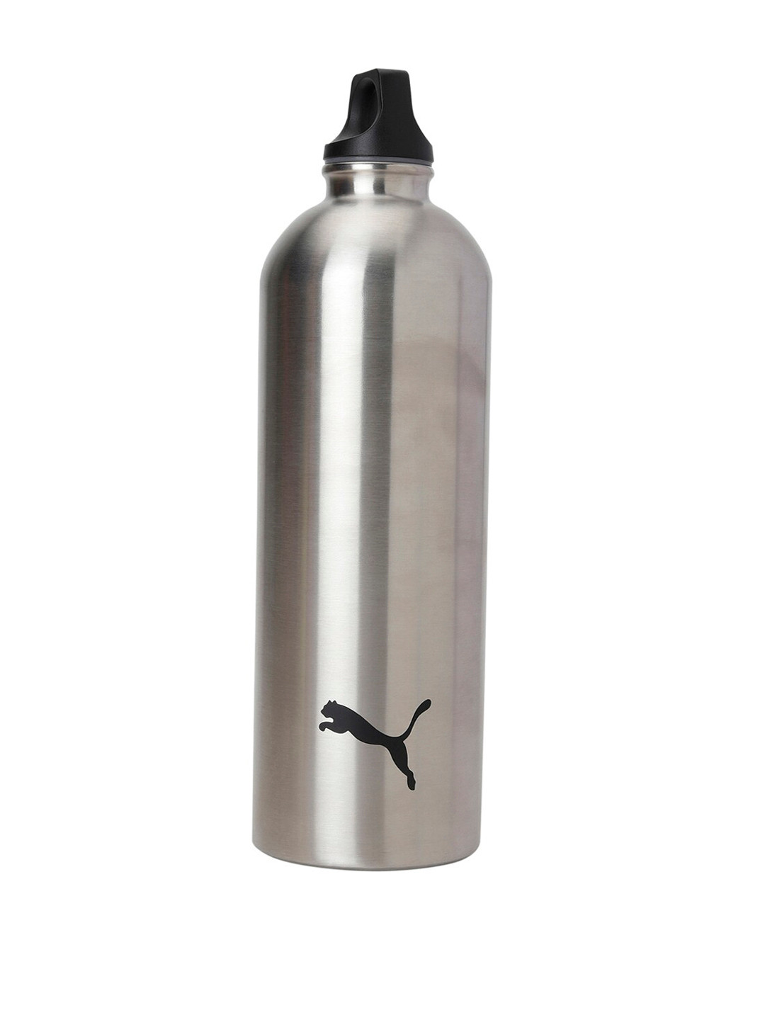 Buy PUMA Silver & Black Stainless Steel Training Water Bottle 750ml ...