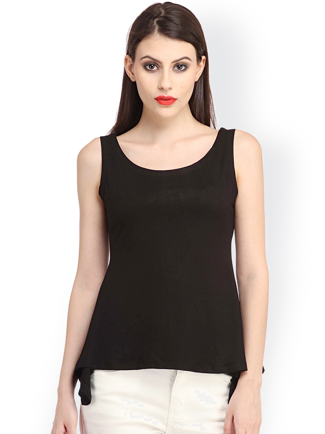 Buy Cation Black Top Tops For Women 1025479 Myntra