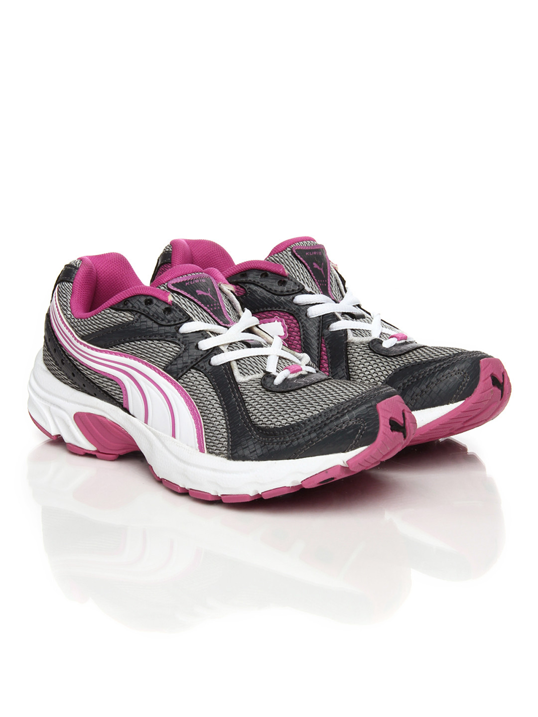 Buy Puma Women Grey Kuris II Running Shoes - Sports Shoes for Women ...