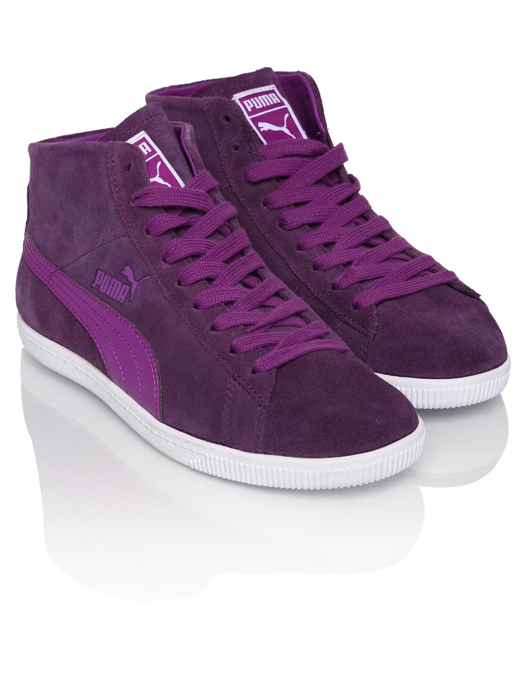 Buy Puma Women Purple Glyde Mid Casual Shoes - Casual Shoes for Women ...