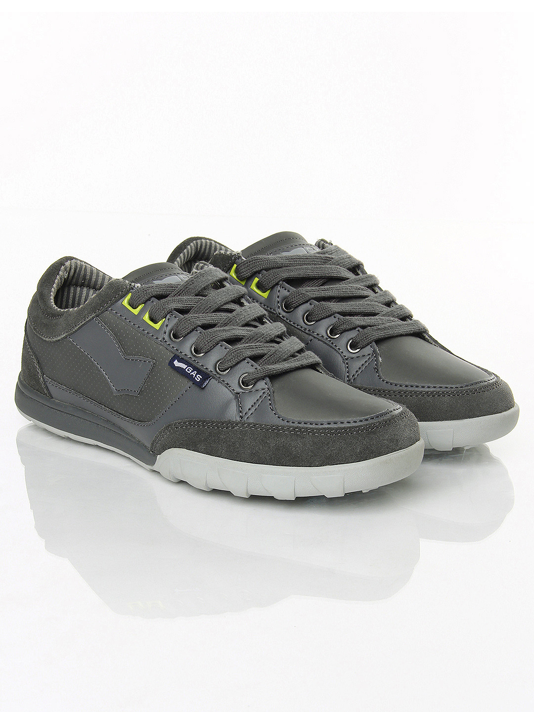 Buy GAS Men Grey Kup Casual Shoes - Casual Shoes for Men 196706 | Myntra
