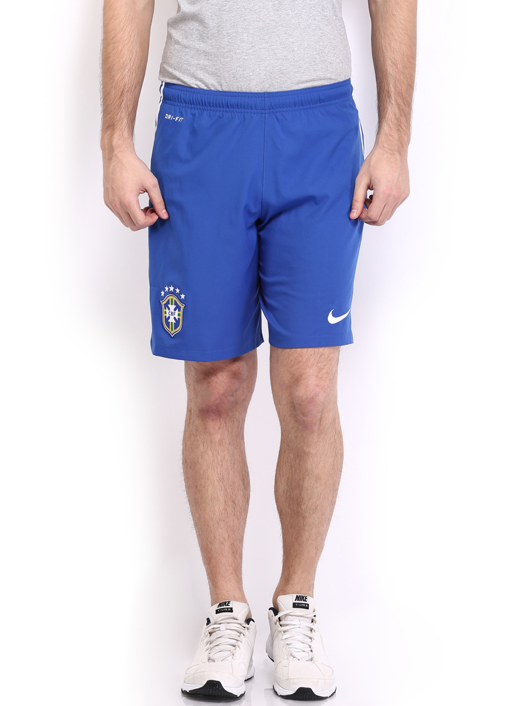 Buy Nike Blue CBF Home & Away Stadium Football Shorts - Shorts for Men ...