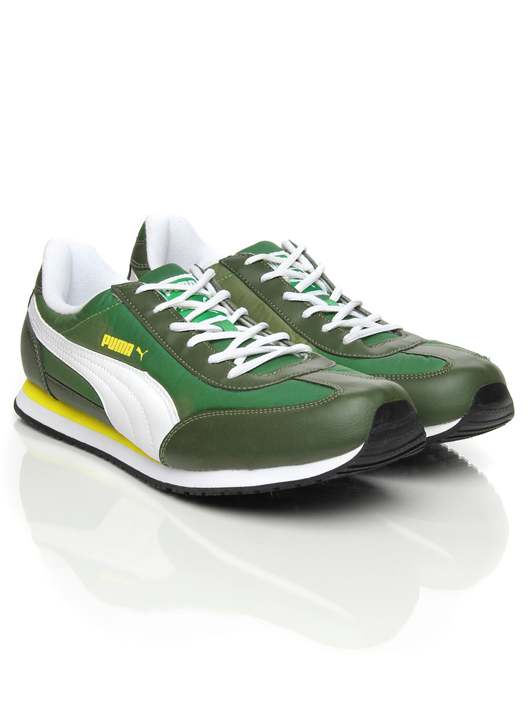 Buy Puma Men Green Easy Rider Casual Shoes - Casual Shoes for Men ...