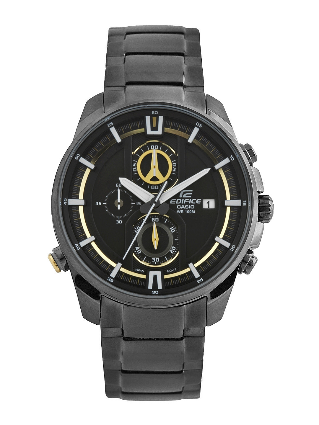 Buy Casio Edifice Men Black Analogue Watch (EX149) EFR 533BK 1A9VUDF ...