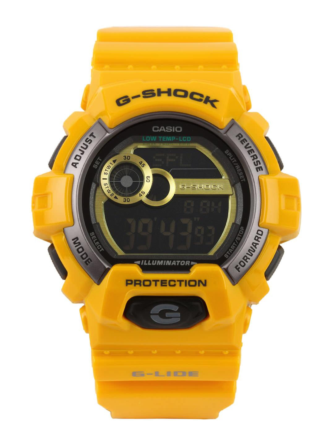 Buy CASIO G Shock Men Yellow Digital Watch G496 - Watches for Men ...