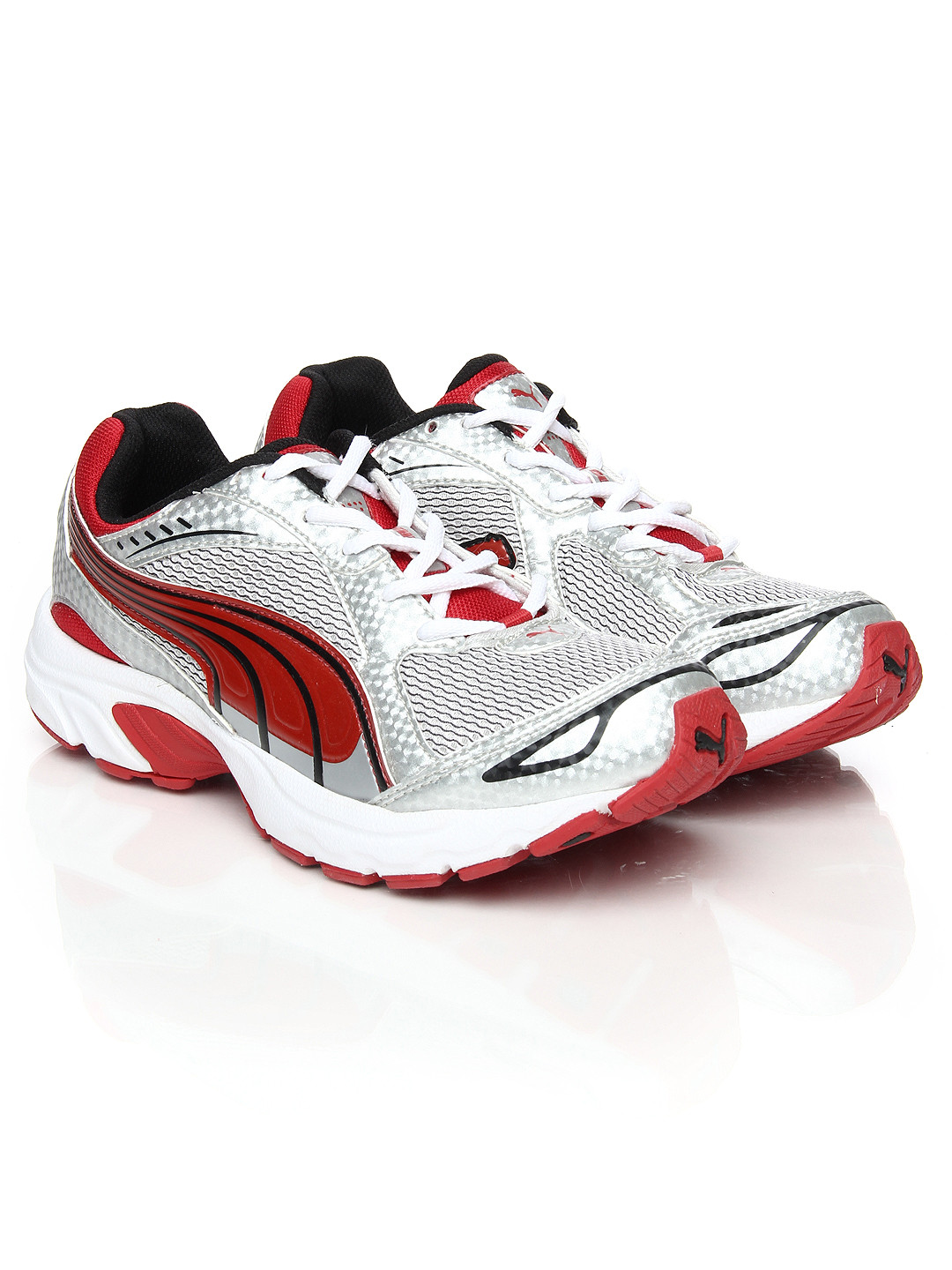 Buy Puma Men Silver Toned Cruz Ind Sports Shoes - Sports Shoes for Men ...