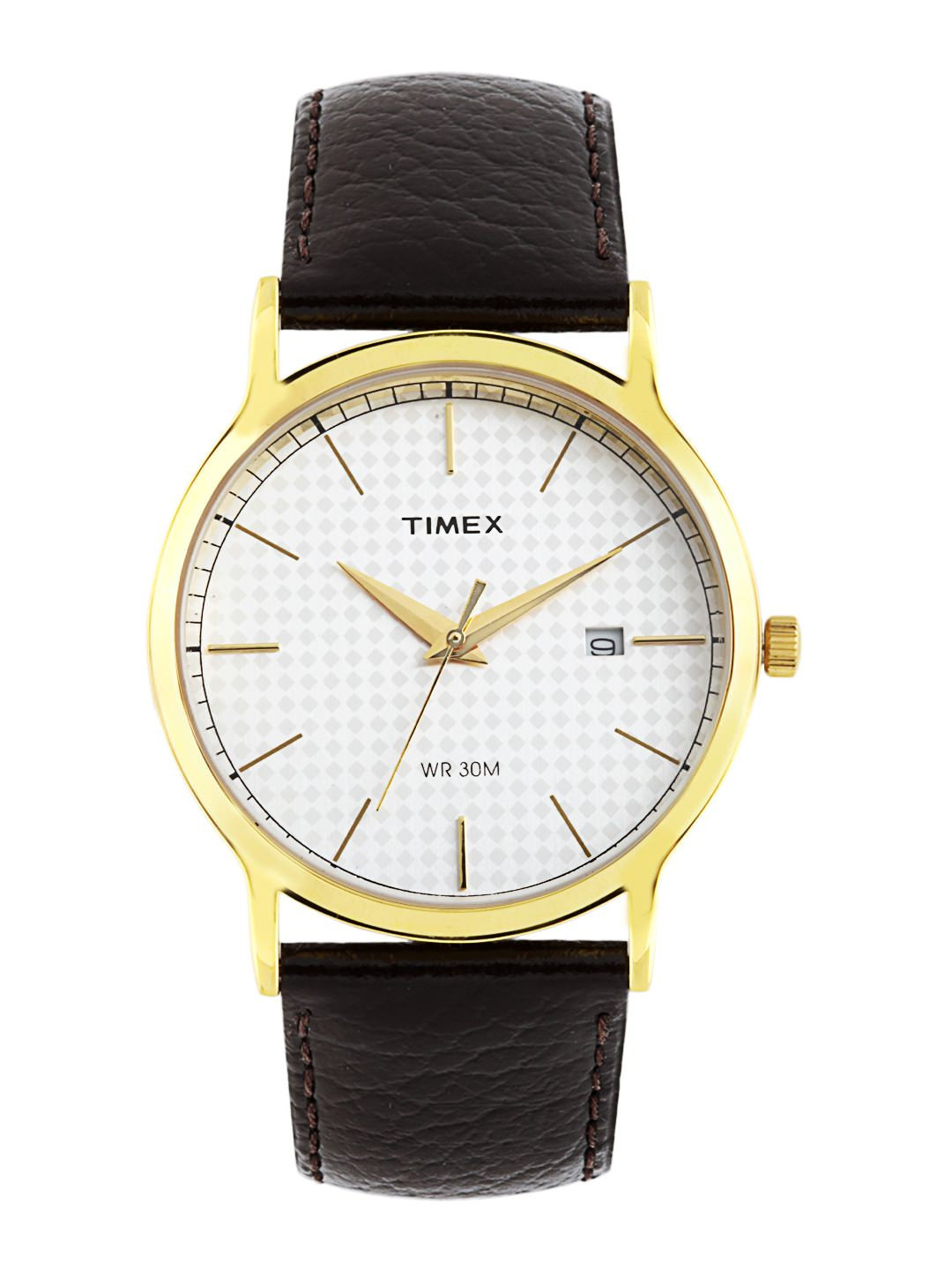 Buy Timex Men Silver Toned Dial Watch - Watches for Men 271682 | Myntra
