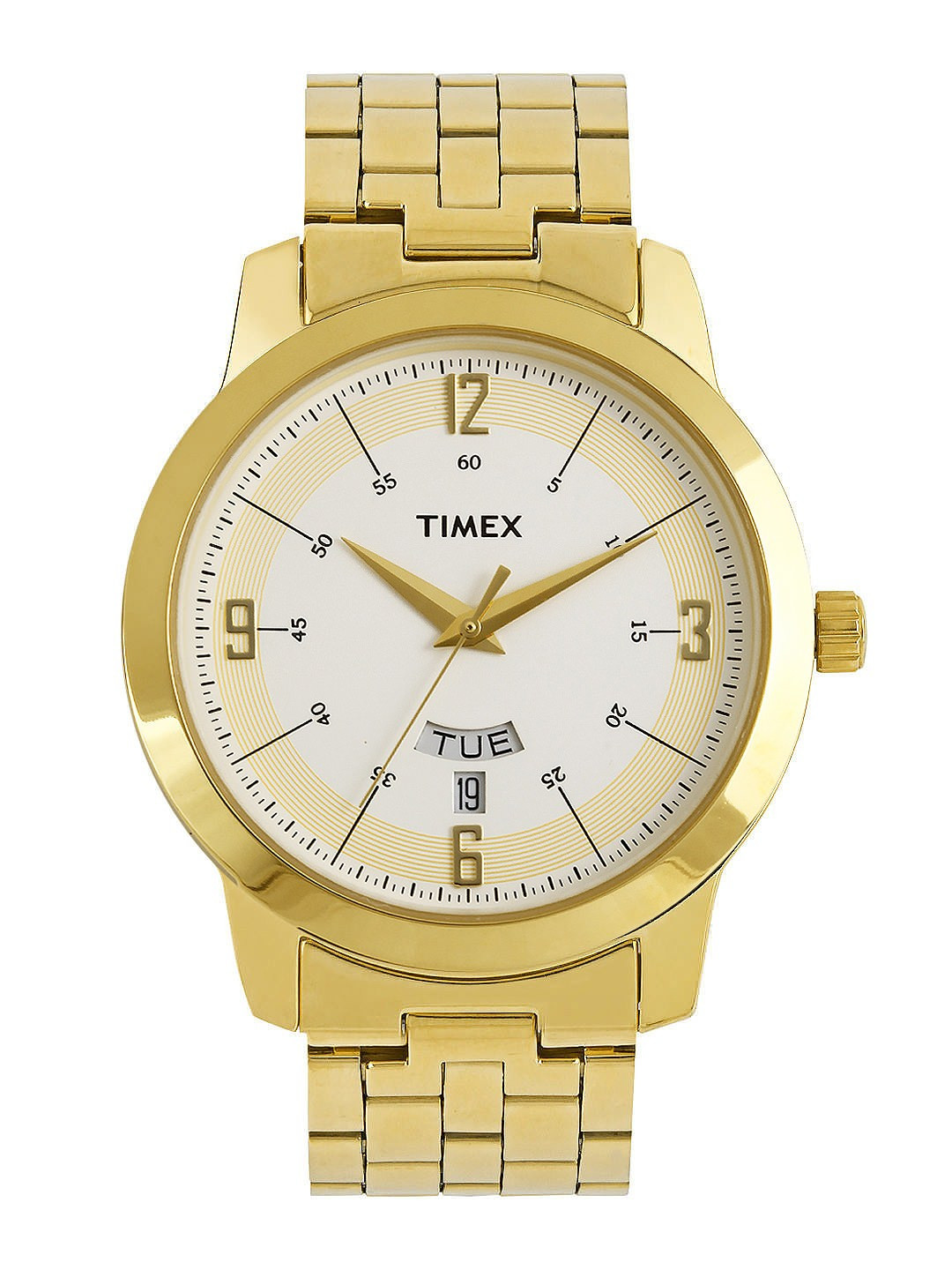 Buy Timex Men White Dial Watch TI000T116 - Watches for Men 316249 | Myntra