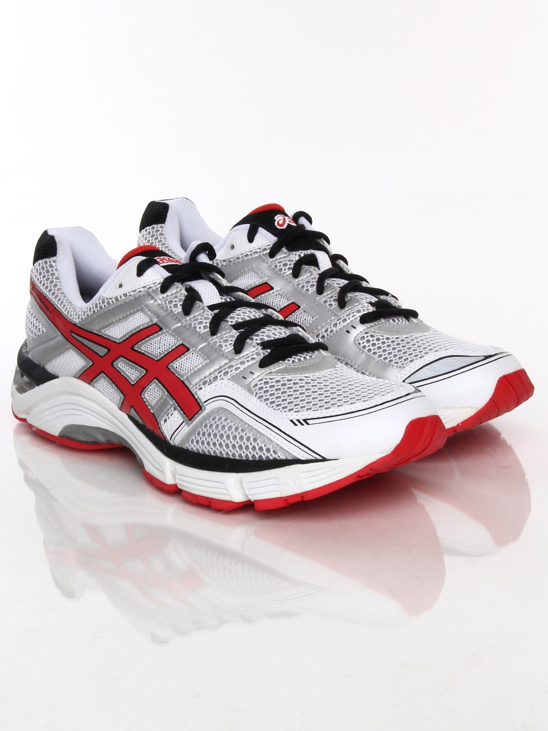 Buy ASICS Men White Gel Foundation 11 Sports Shoes - Sports Shoes for ...