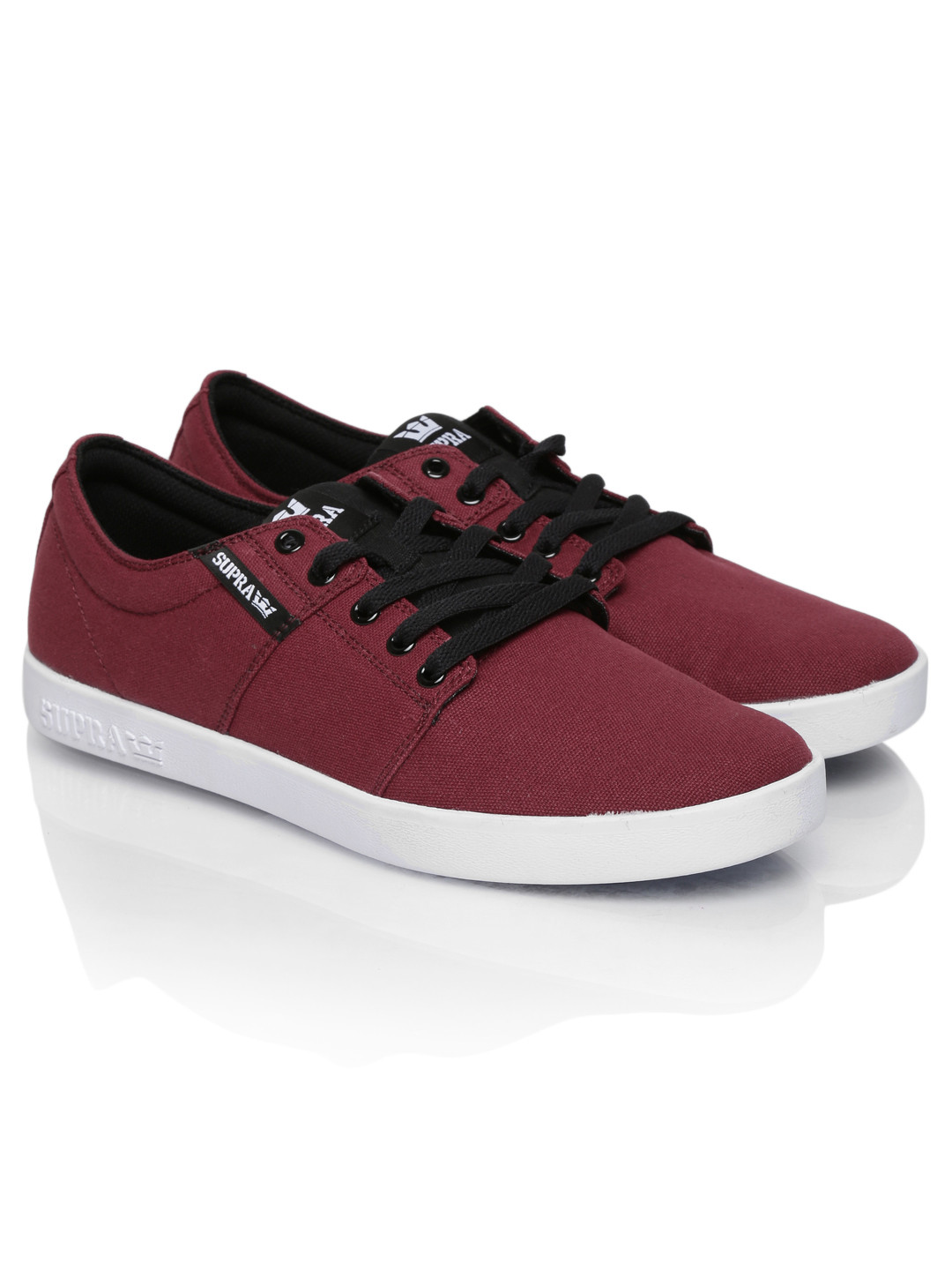 Buy Supra Men Maroon Stacks II Casual Shoes - Casual Shoes for Men ...