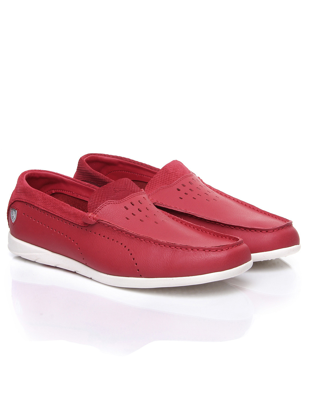 Buy PUMA Motorsport Men Red Guida Moc Ferrari Chase Casual Shoes ...