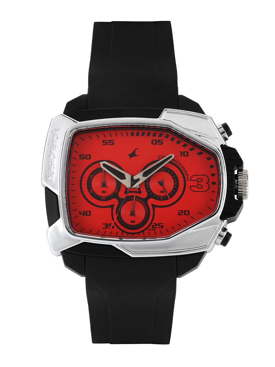 Buy Fastrack Men Chronograph Red Dial Watch 38005PP03J - Watches for ...