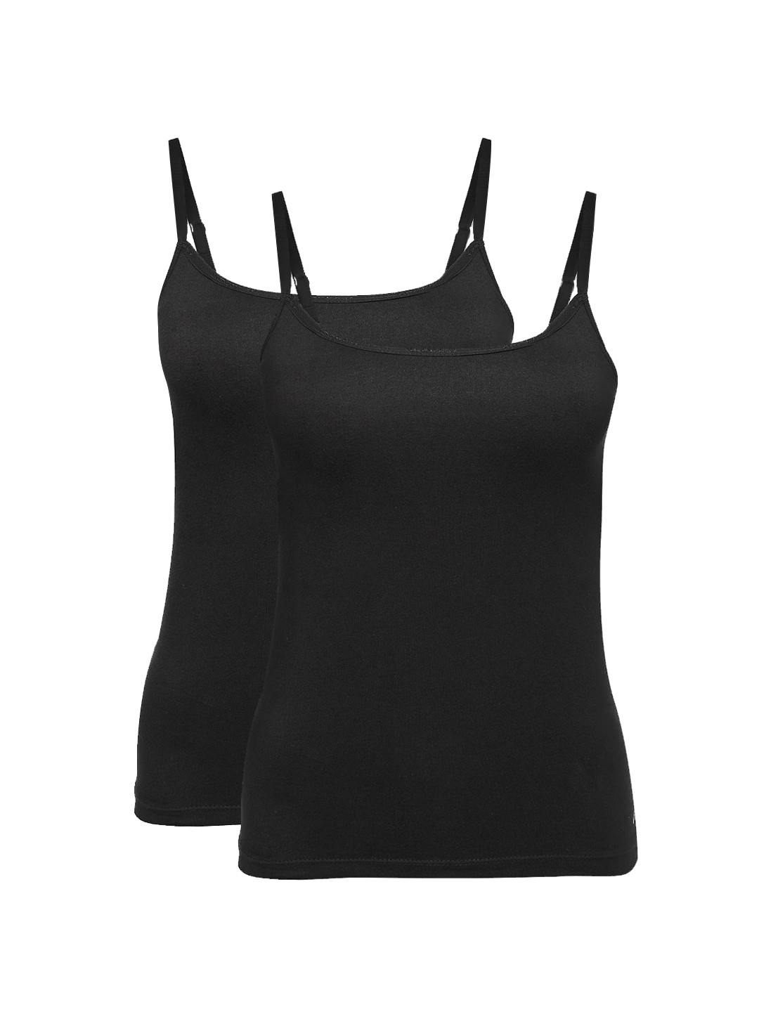 Buy Jockey Simple Comfort Black Spaghetti Top 1487 - Tops for Women ...